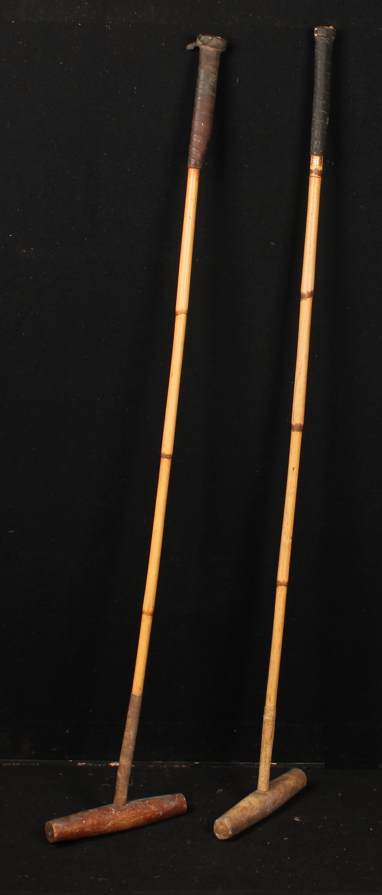A mid-20th century bamboo polo mallet, Holbrow & Co., Duke St., St ...