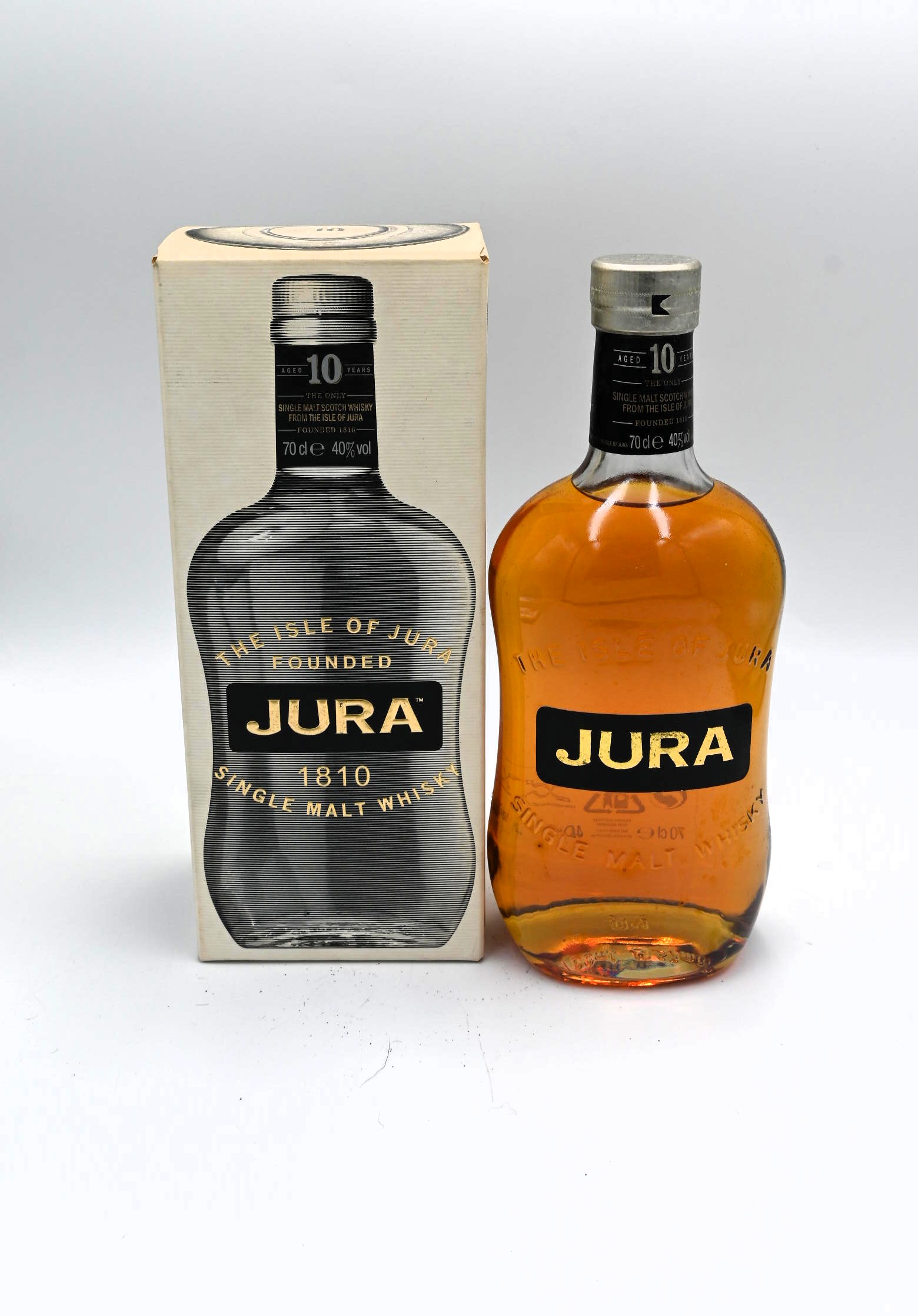 JURA 10 YEAR OLD, ISLAND SINGLE MALT 43% ABV / from the isle where the ...