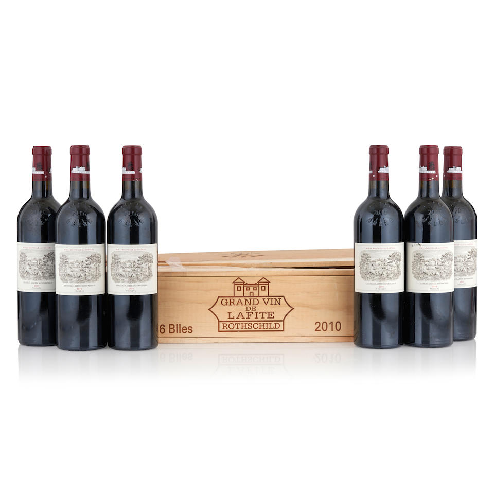 Chateau Lafite Rothschild, 2010 (6 bottles, 750ml) Region: Pauillac ...