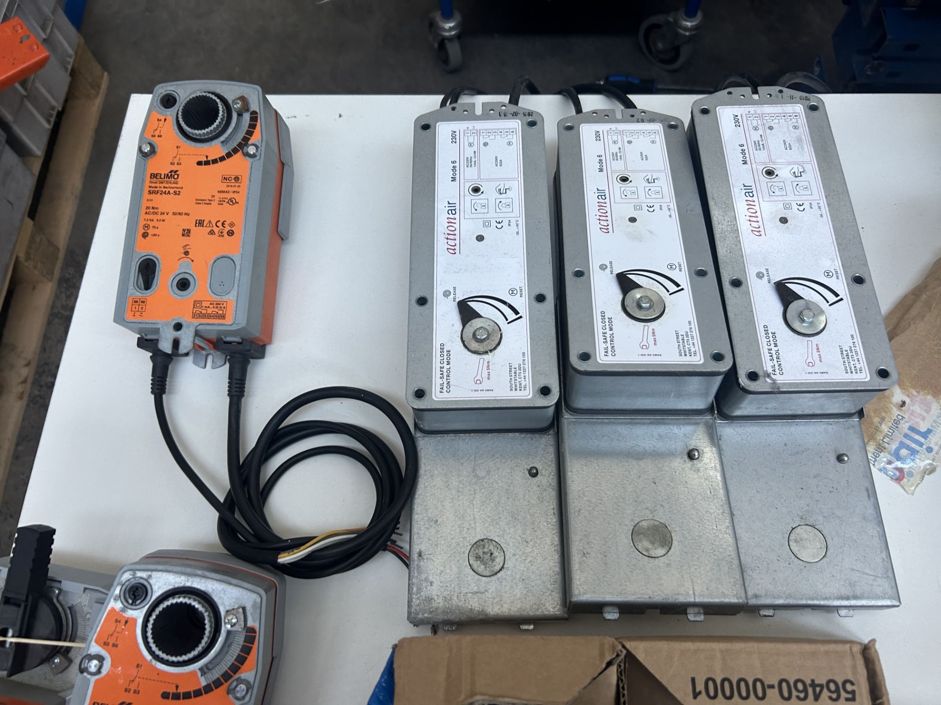 15 x Belimo & Actionair Actuators