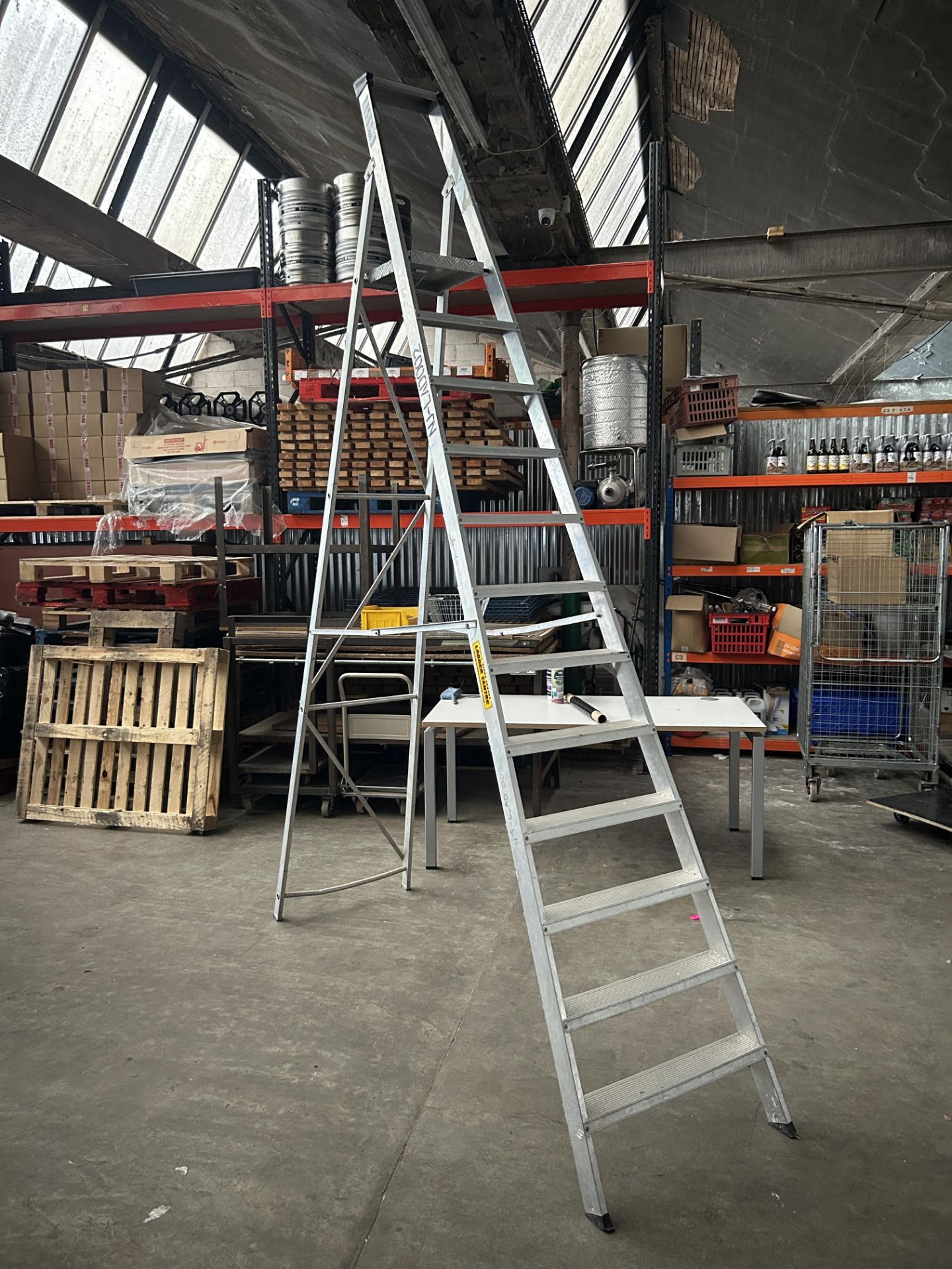12 Tread Aluminium Step ladder