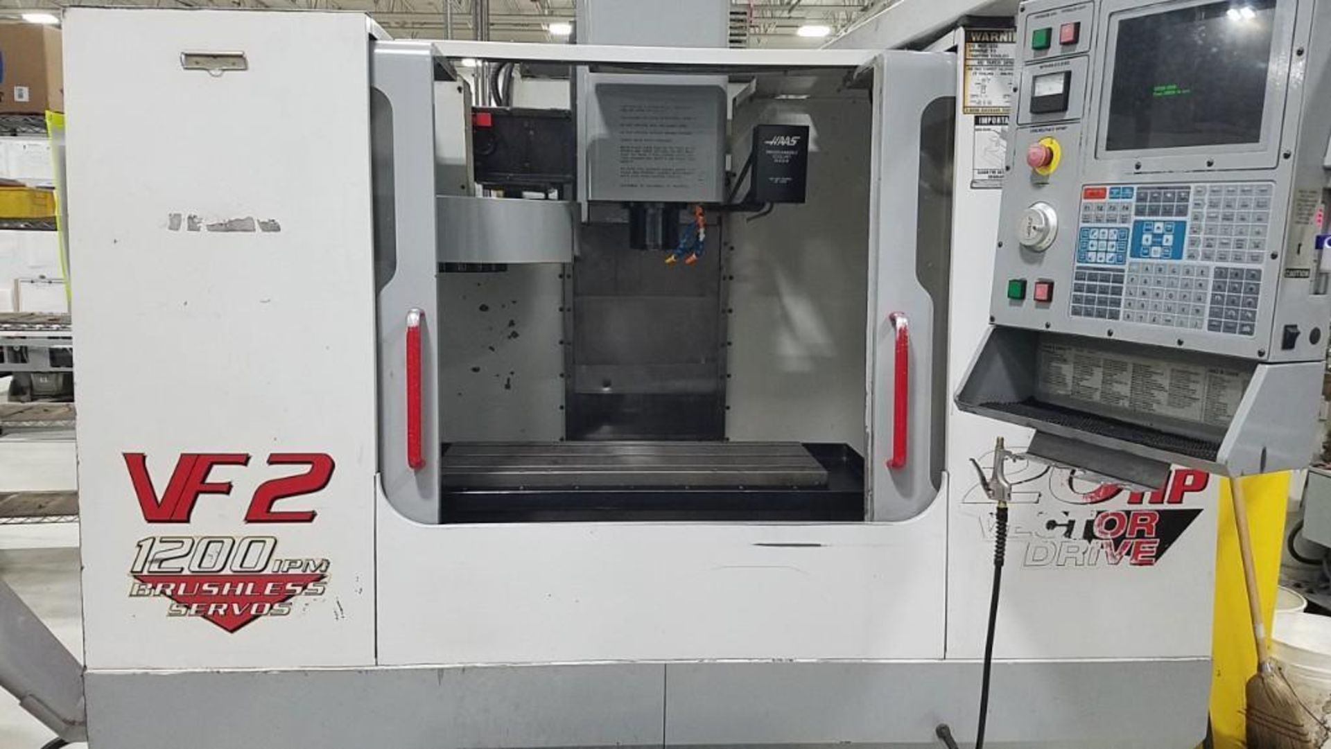 *OFFSITE* Haas VF2 vertical mill. 20hp vector drive. Mfg date 10/2000 ...