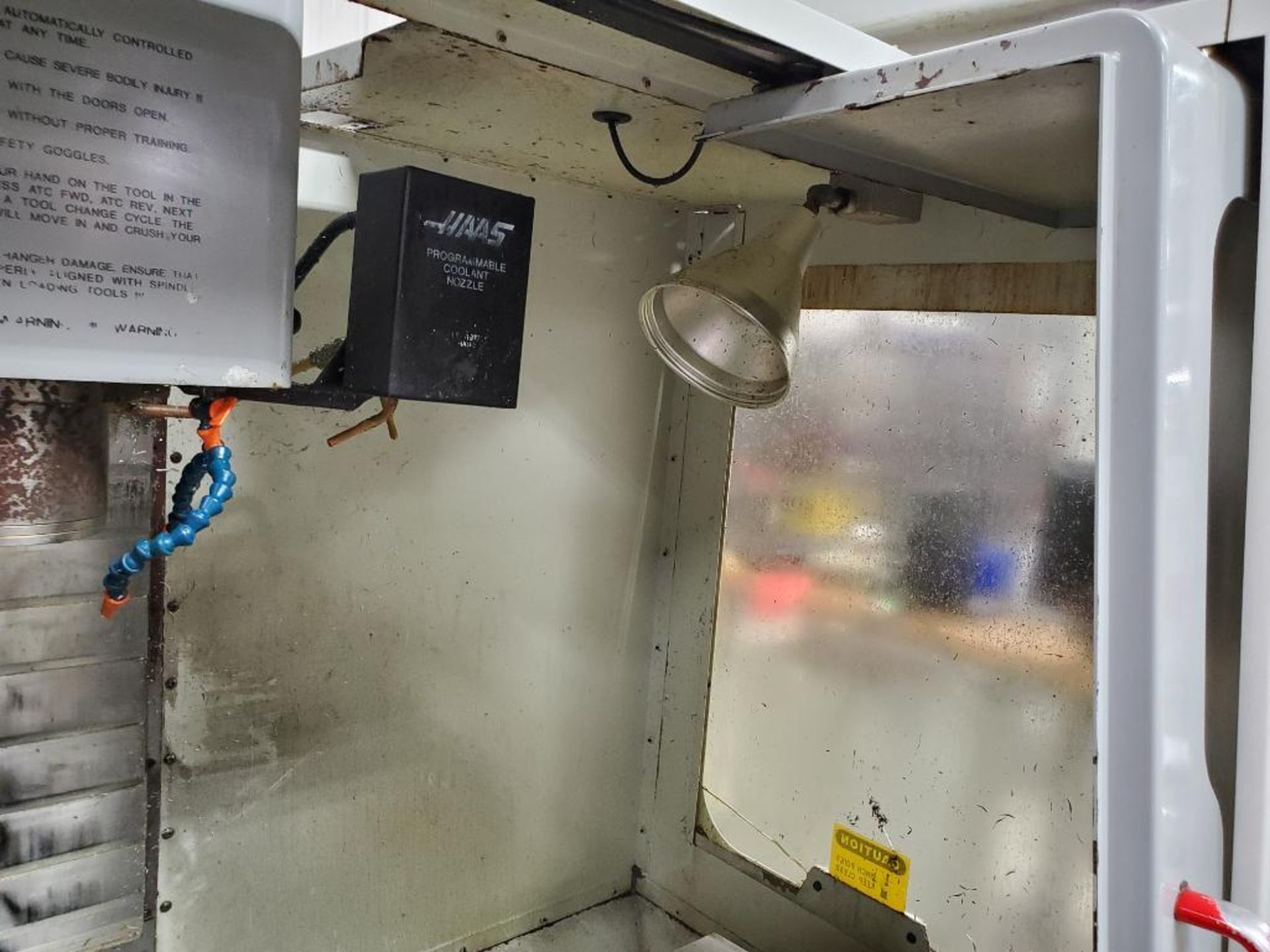 Haas VF1 vertical mill. 20hp vector drive. Mfg date 10/2000. Serial ...