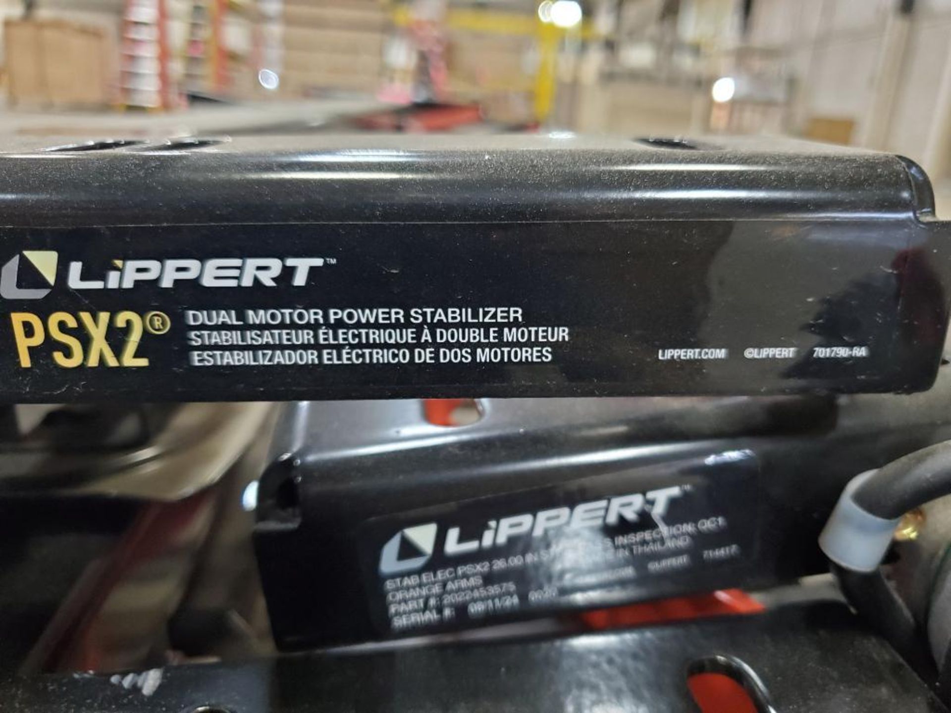 Qty 10 - Lippert PSX2 dual motor power stabilizer.