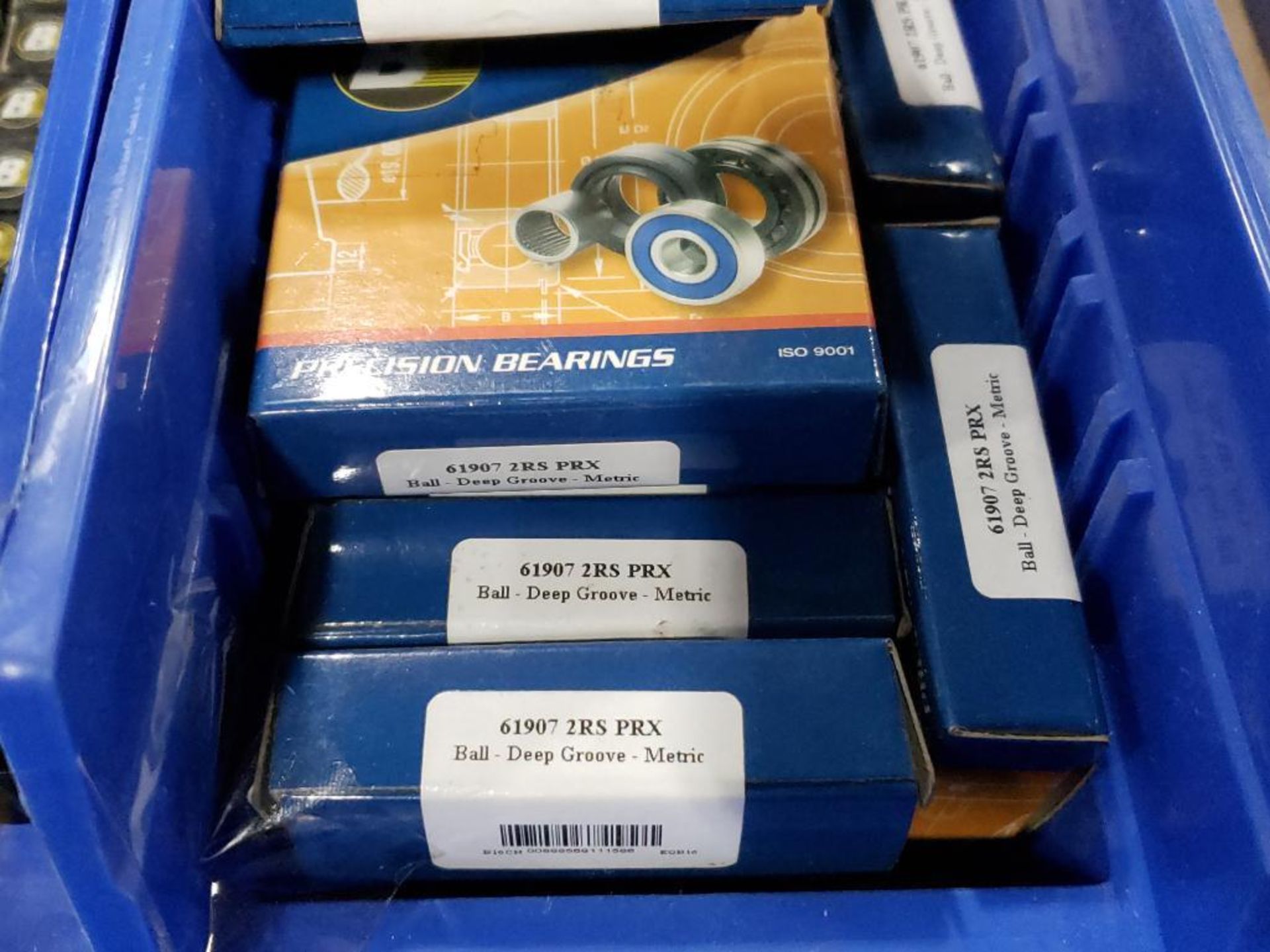 Qty 75 - Assorted precision bearings. For a $12 fee this lot can be ...