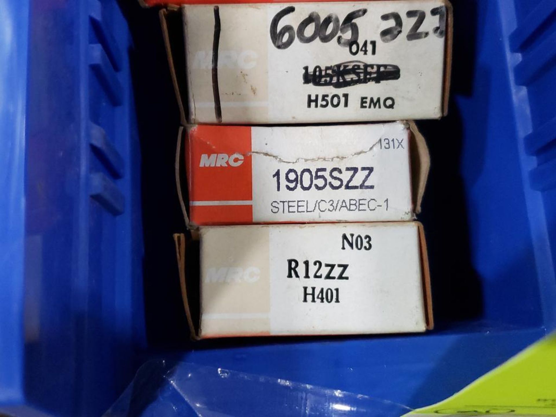 Qty 21 - Assorted MRC bearings. For a $10 fee this lot can be prepared ...