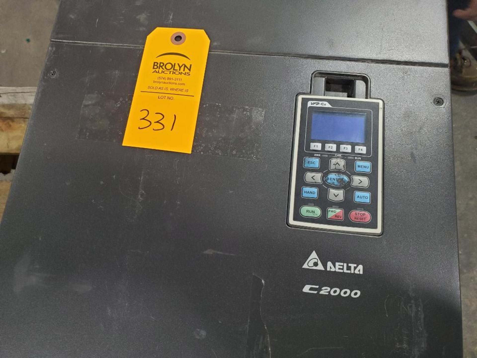 150hp Delta C2000 drive. Model VFD1100C43A.