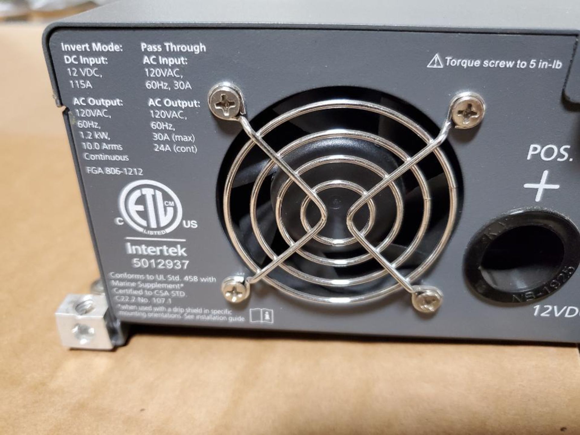 Qty 2 - Xantrex inverter. Model Freedom X 1200 sine wave. For a $20 fee ...
