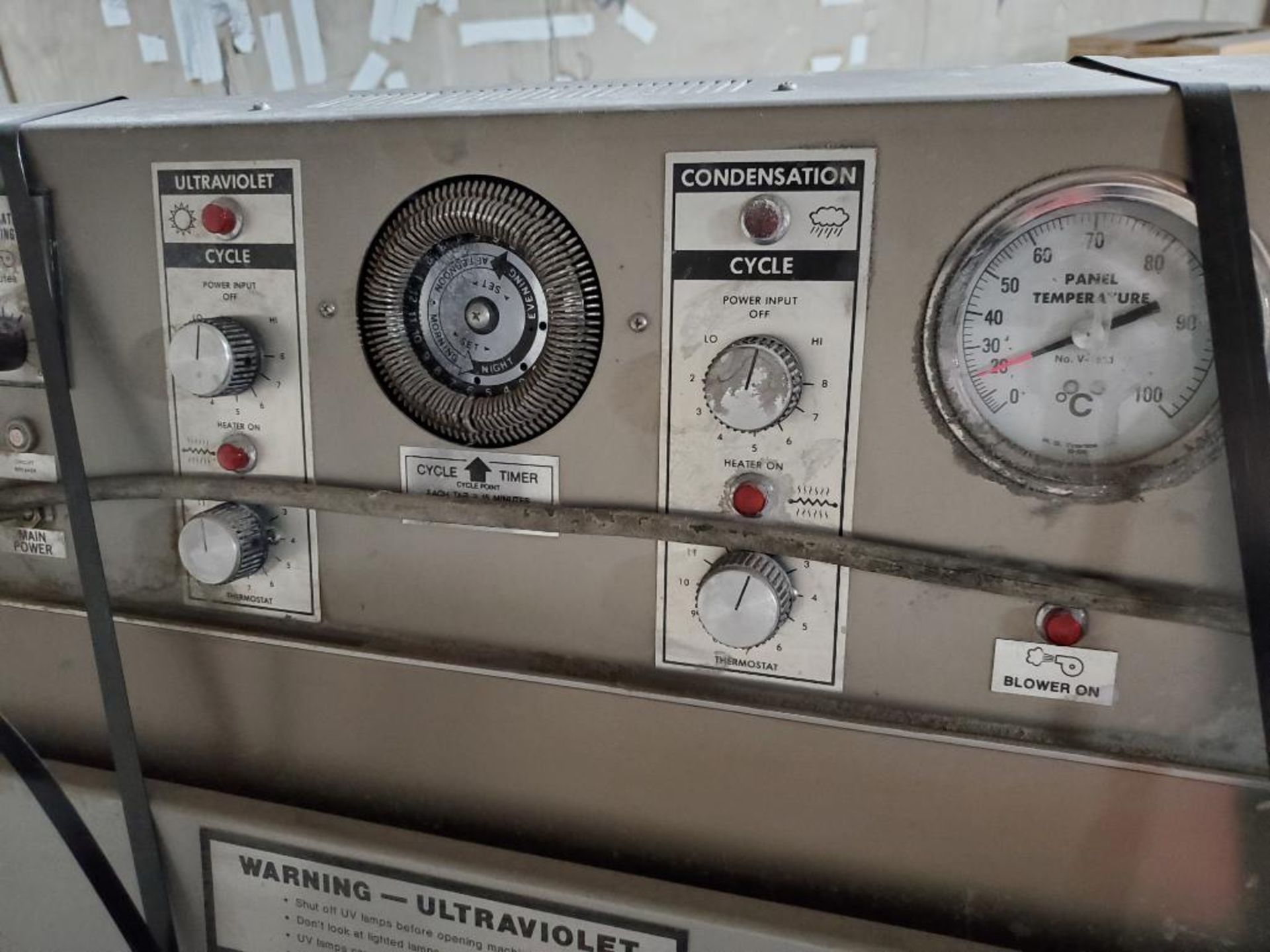 Q-Panel test chamber. Model QUV. 120v single phase.