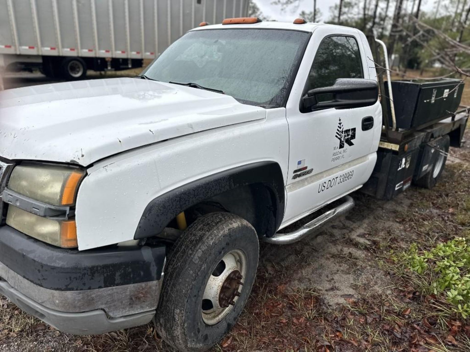 2005 Chevy Silverado 3500 Flatbed Truck. 328,256 Miles,6.6 litre Dramax ...