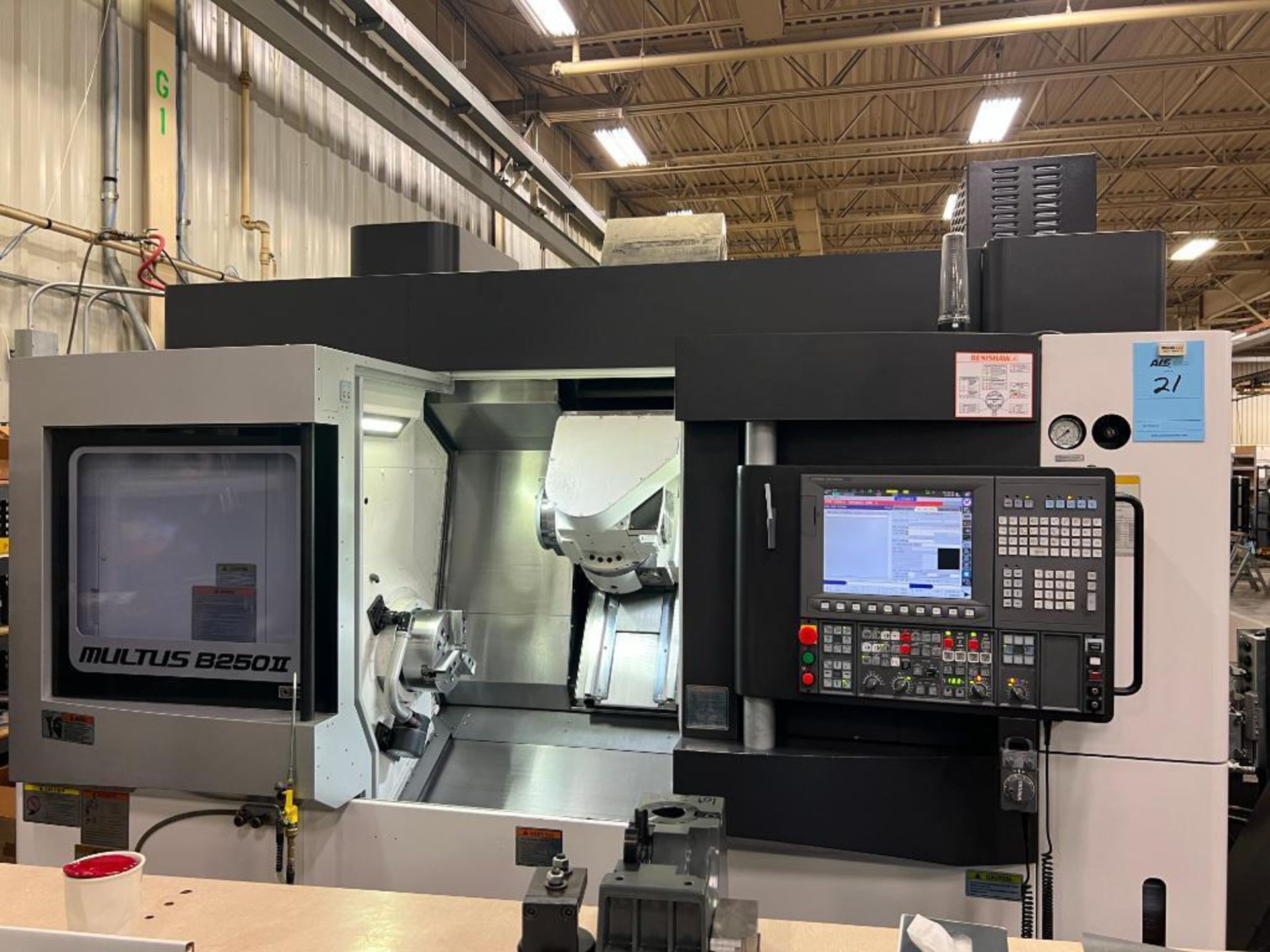 2022 Okuma CNC Turning Center Model Multus-B250II, S/N 245514, 10" 3 ...