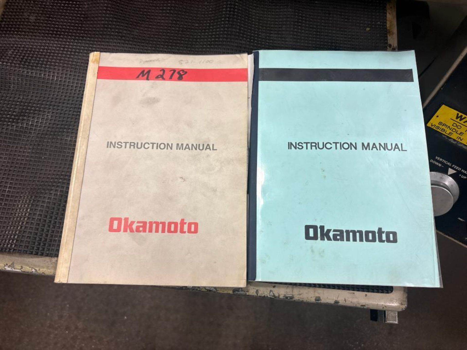 Okamoto Automatic Surface Grinder Model ACC-20-40DX, S/N 70084, Digital ...