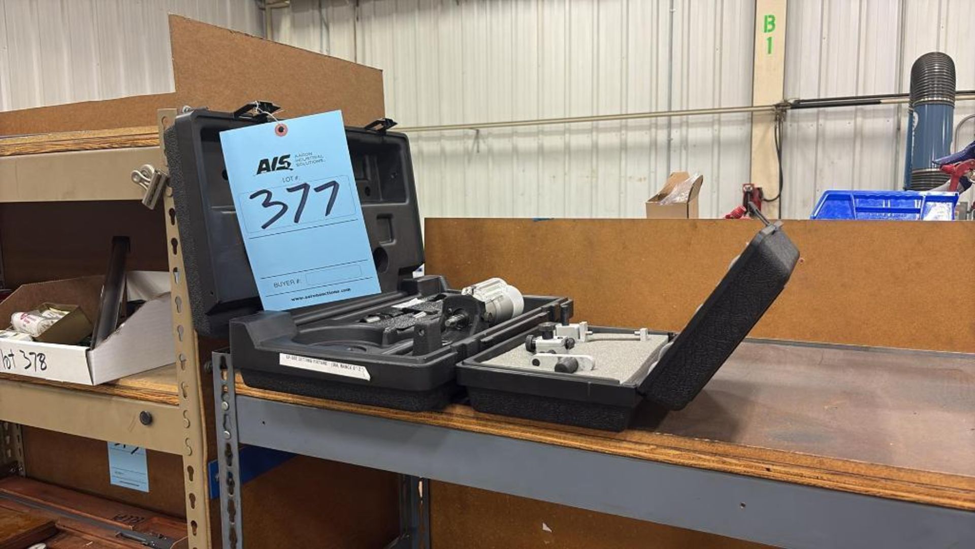 LOT: Sunnen Master Setting Fixture & Accessories