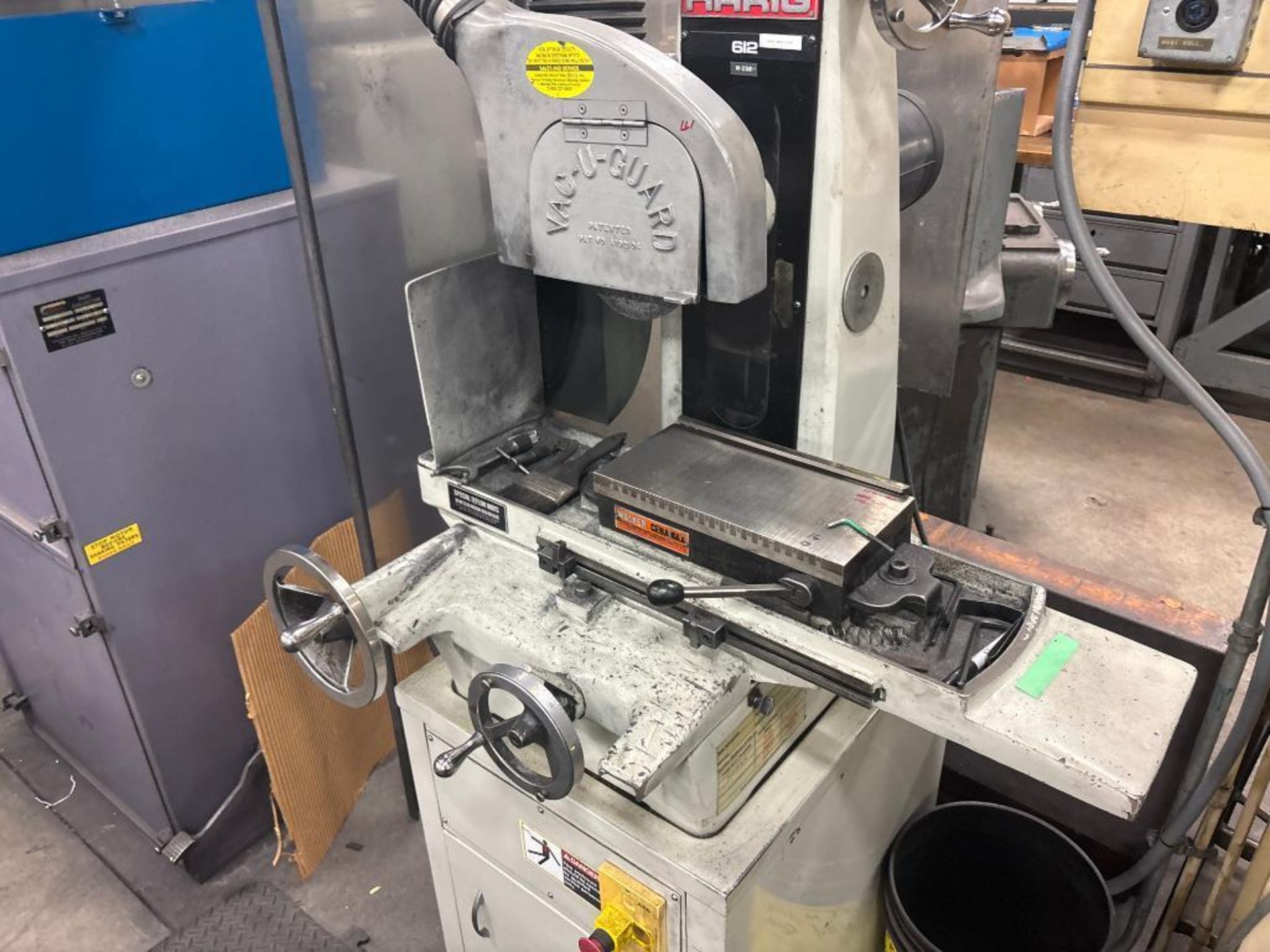Harig Manual Surface Grinder Model 612, S/N 16833, Walker 6"x 12 ...