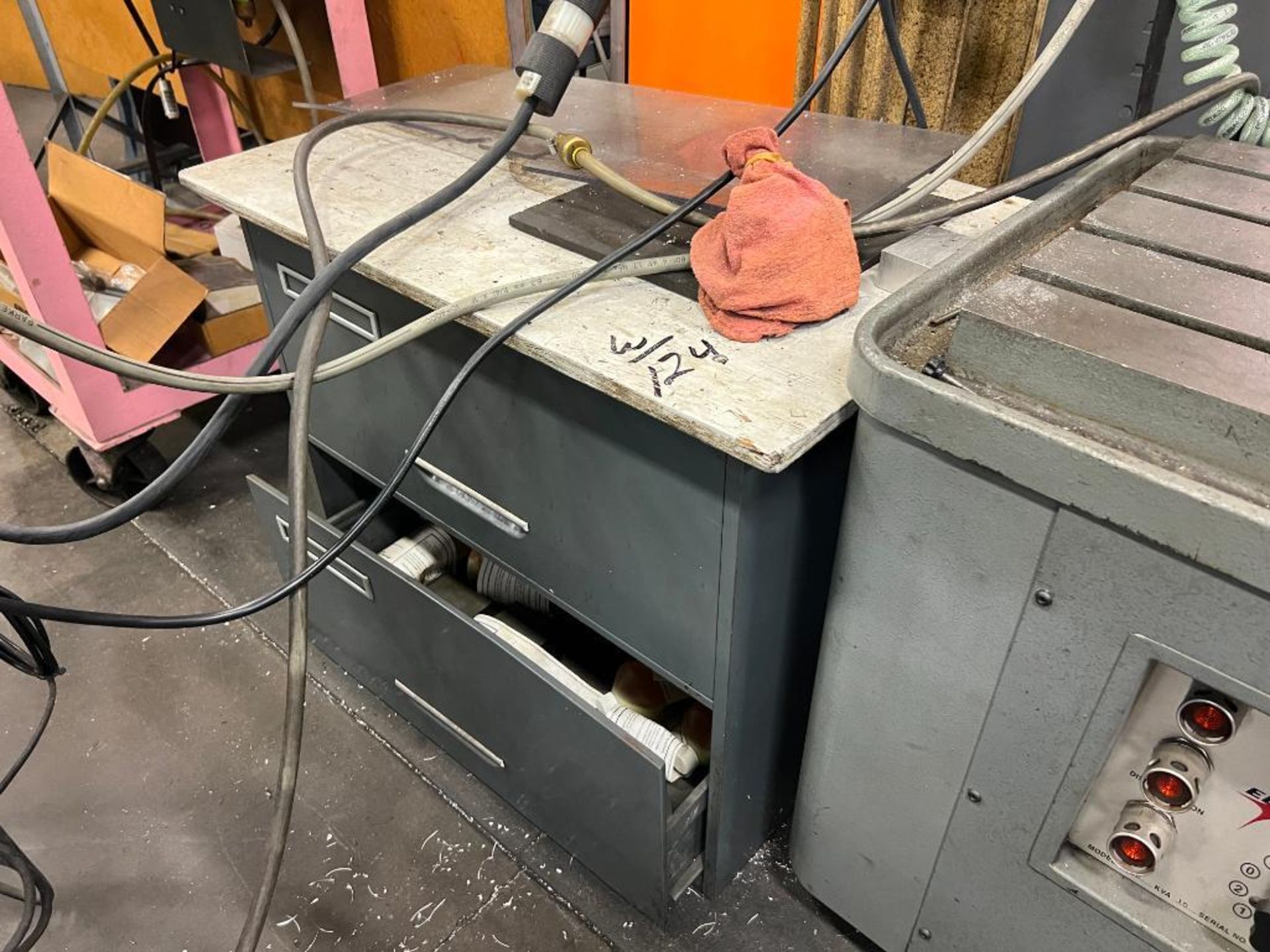 Electro-Arc Model 25A Tap Disintegrator, S/N 125941, 10 KVA, ArcER Head ...
