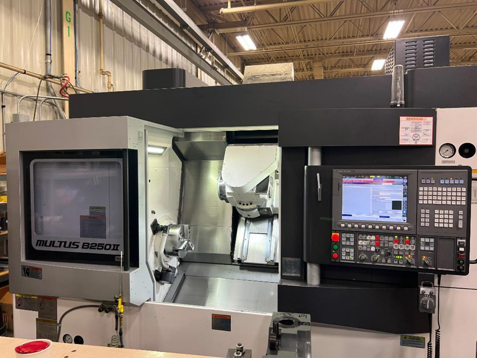 2022 Okuma CNC Turning Center Model Multus-B250II, S/N 245514, 10" 3 ...