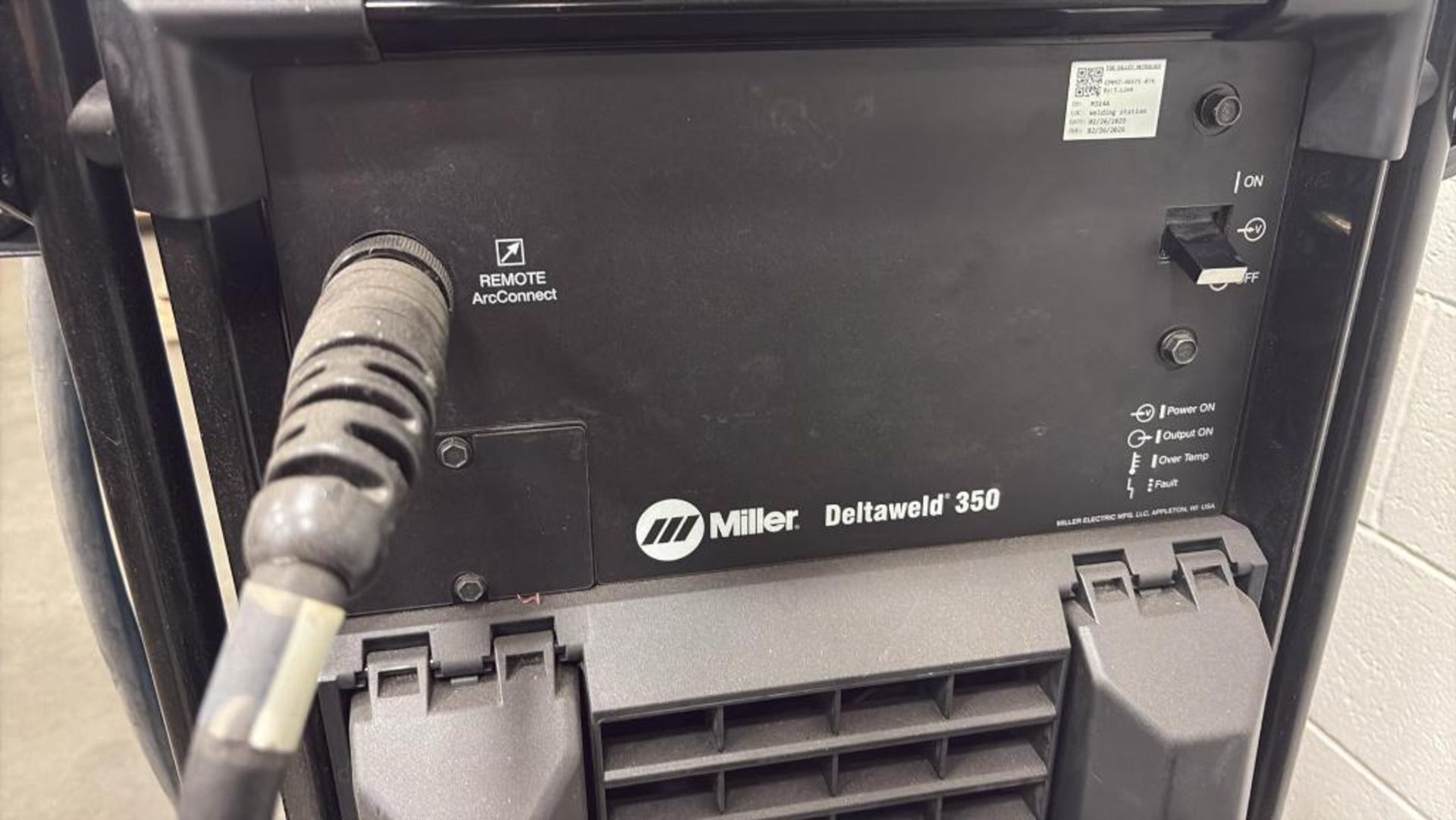 2020 Miller Deltaweld 350 350 Amp Mig Welder w/ Intellx Pro Wirefeed ...