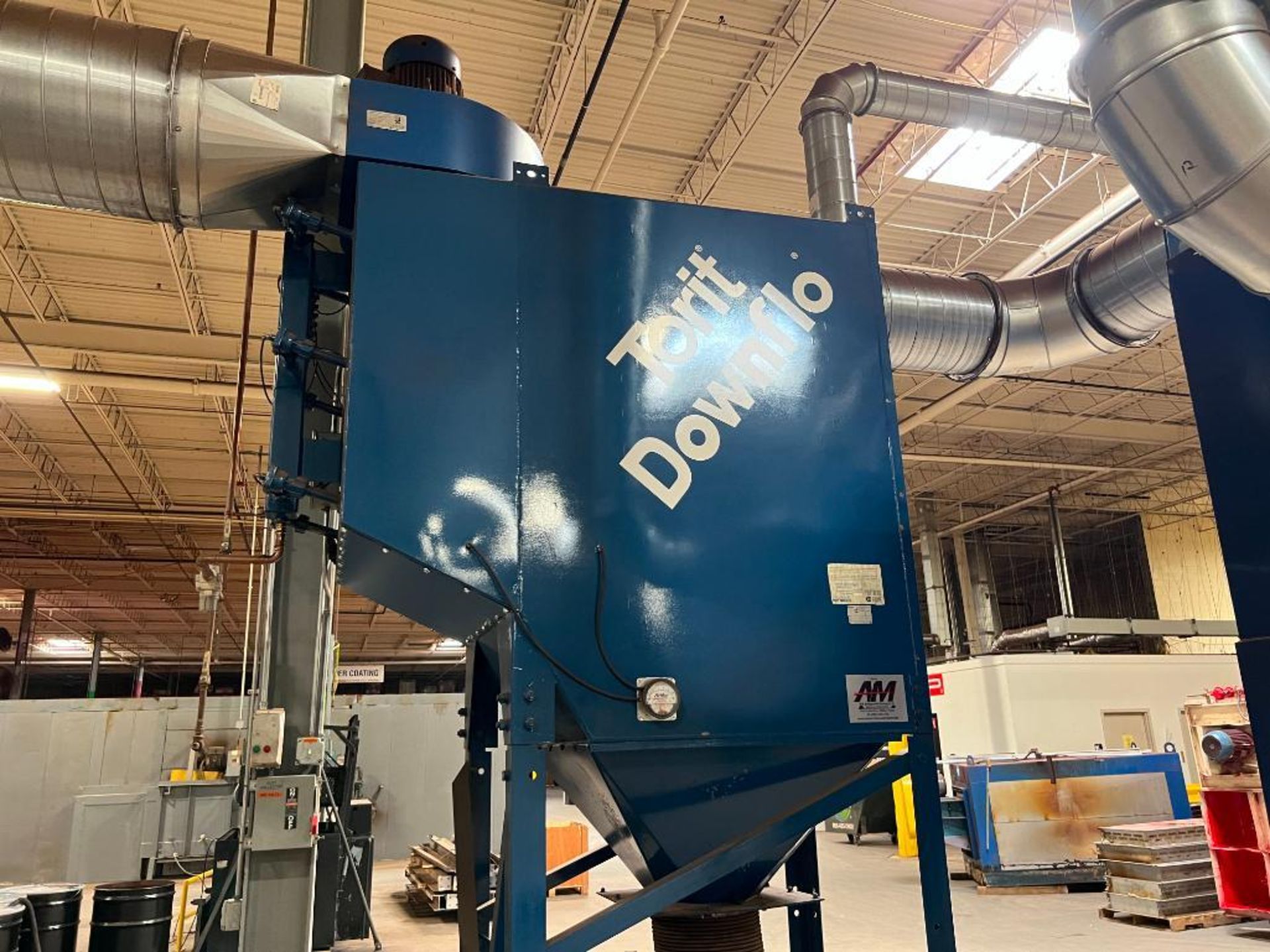 Donaldson Torit Downflo Dust Collector, 6-Bag Capacity