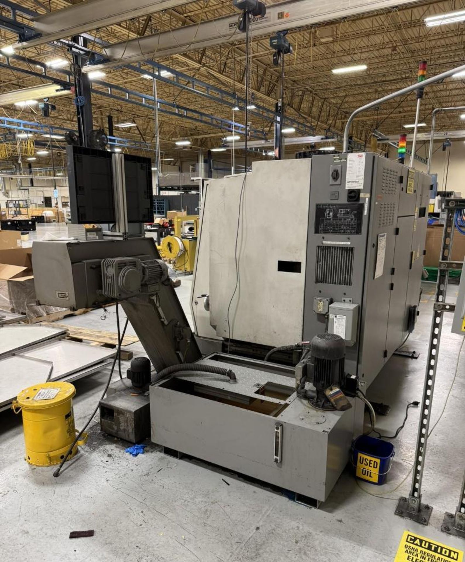 Traub CNC Lathe Model TNA-300, Serial # 5000669. **SEE LOT #9 FOR BAR ...