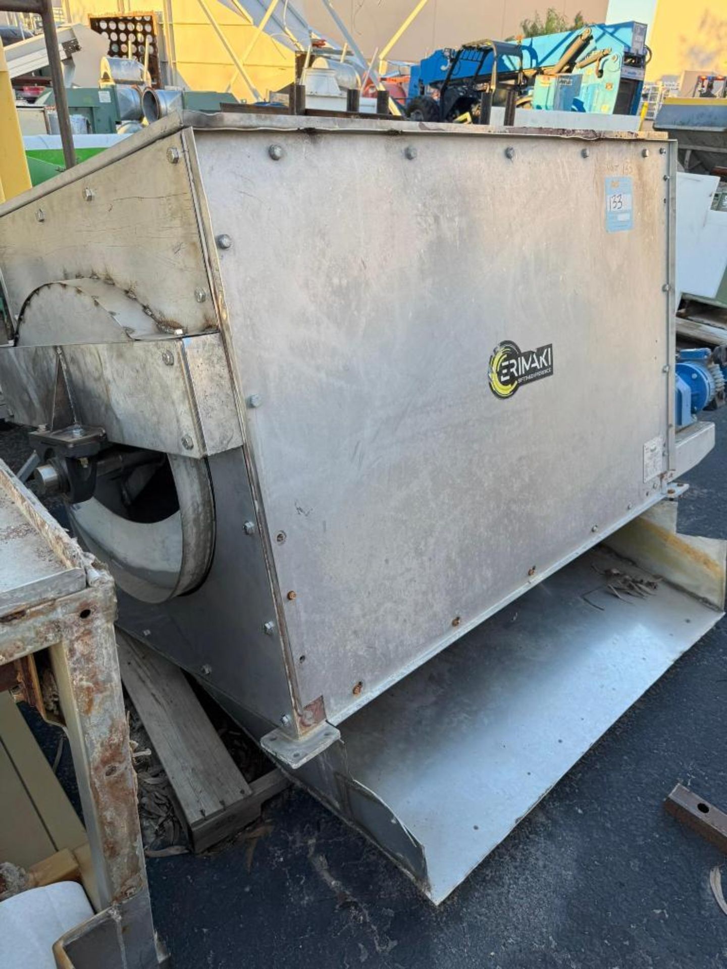Erimaki Stainless Steel Trommel, Serial# 5693, Year 2021.