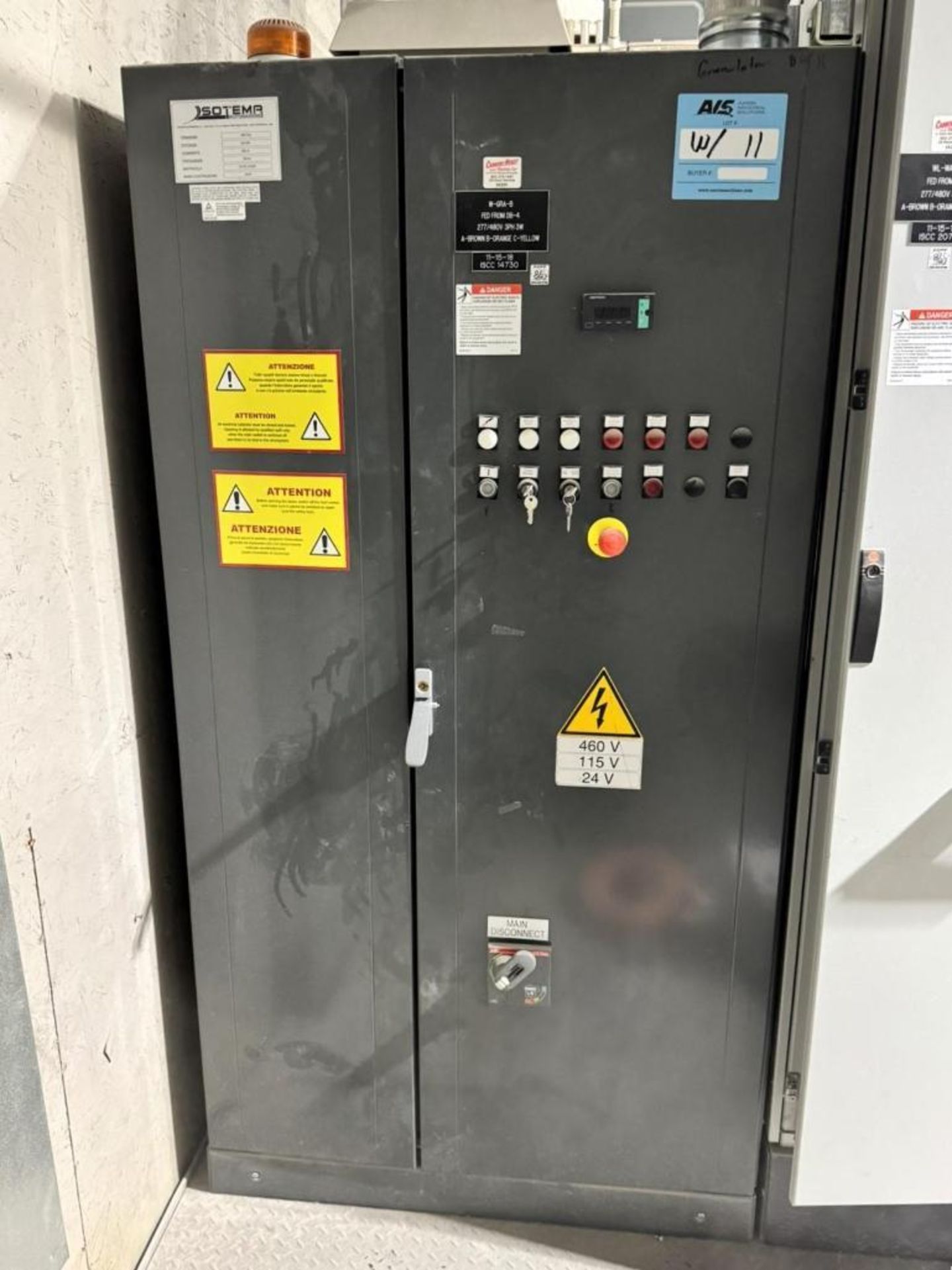 Molinari MP Series Granulator, Model MP1600, Serial# MP1600.132.09 ...