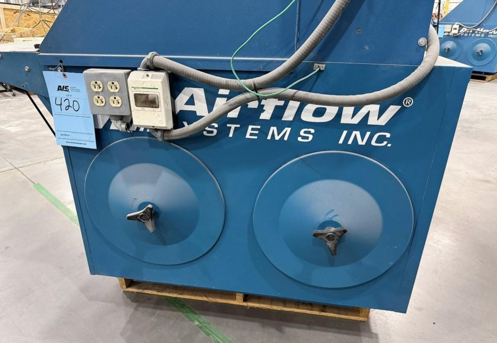 Airflow Systems Downdraft Table, Model DT3000V2-BI-MC-BF3-LIGHT-PG6 ...