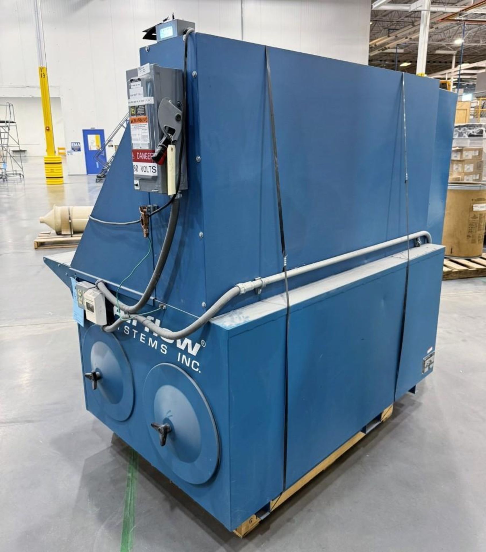 Airflow Systems Downdraft Table, Model DT3000V2-BI-MC-BF3-LIGHT-PG6 ...