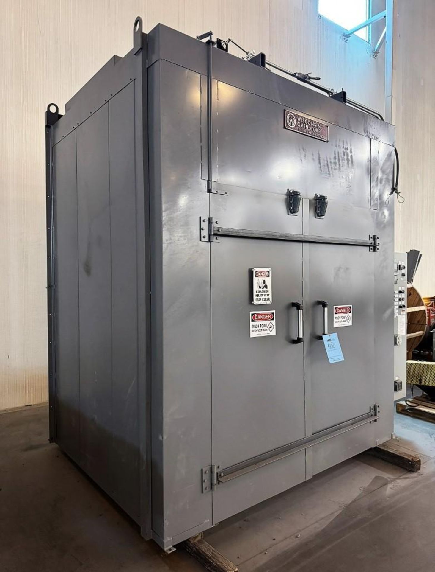 Wisconsin Electric Walk In Oven, Model EWN-68-7E6.5, Serial# 11265A1705 ...