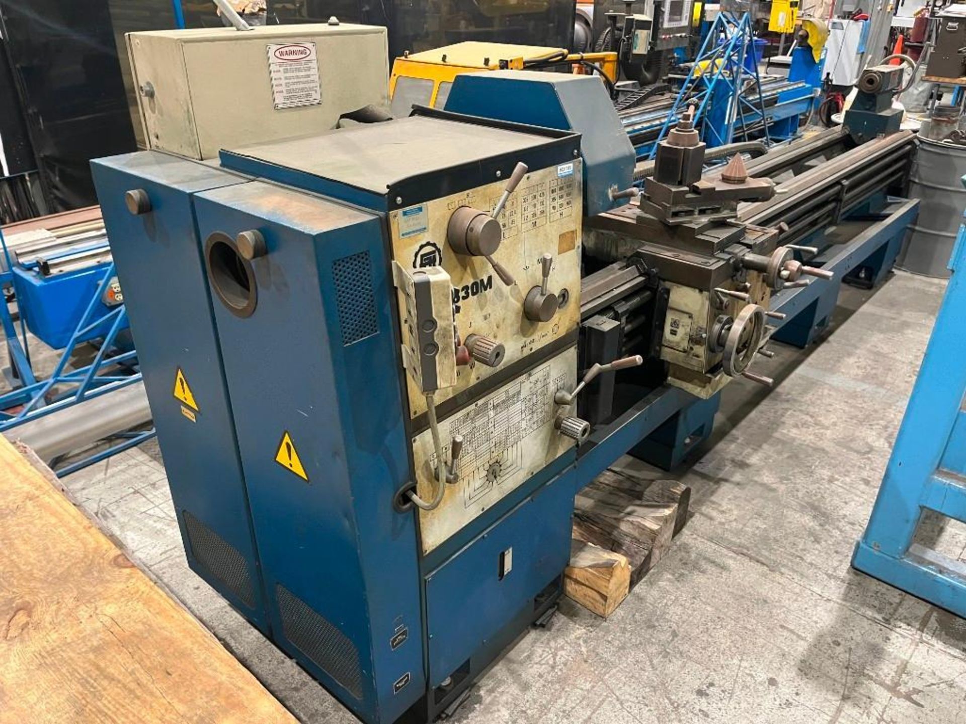 Toolmex TUR630S/120 Engine Lathe, s/n 51361, 450 turns/min max, Through ...