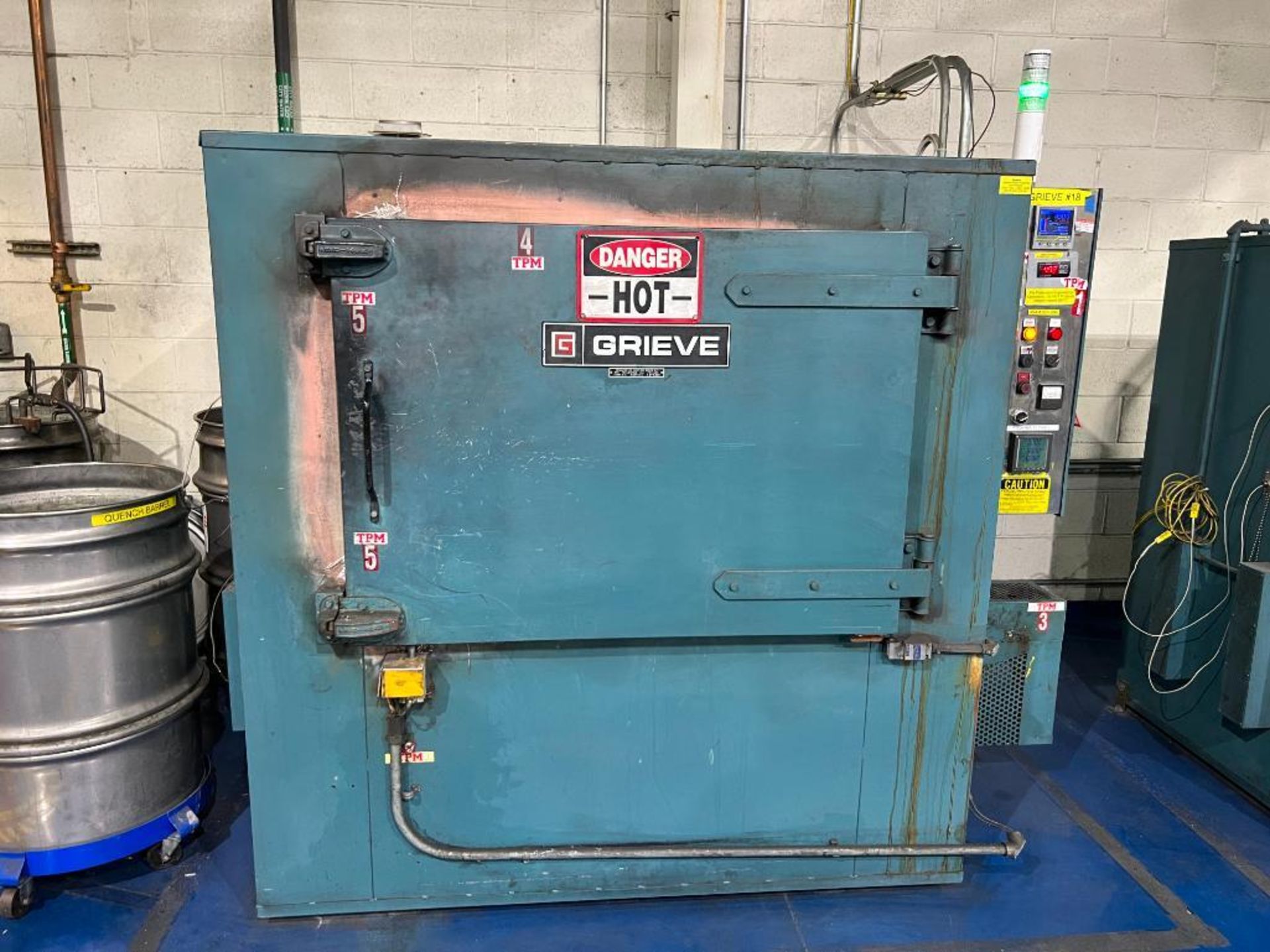 Grieve High Temperature Cabinet Electric Oven Model HX-1250, S/N 500037 ...
