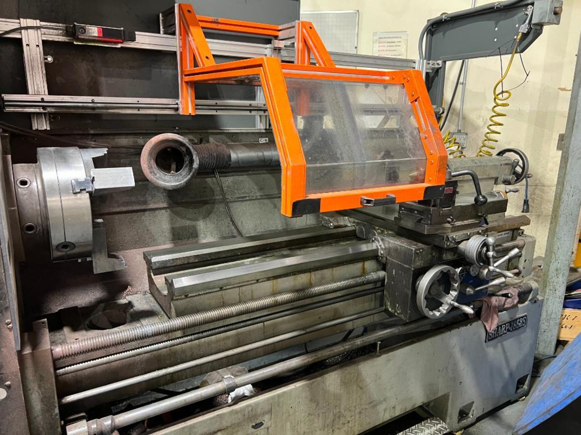 Sharp 18" x 62" Engine Lathe Model 1862S, S/N 985019 (1998), with Acu ...