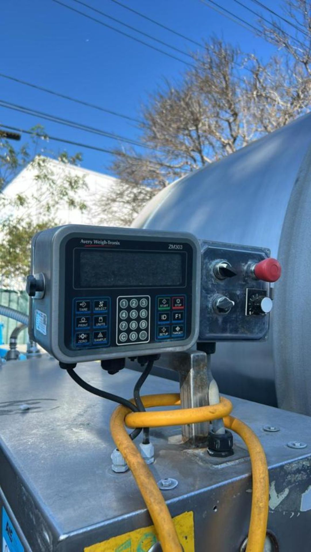Henneken Meat Vacuum Tumbler, Model C2, with Avery Weigh-Tronix ZM303 ...