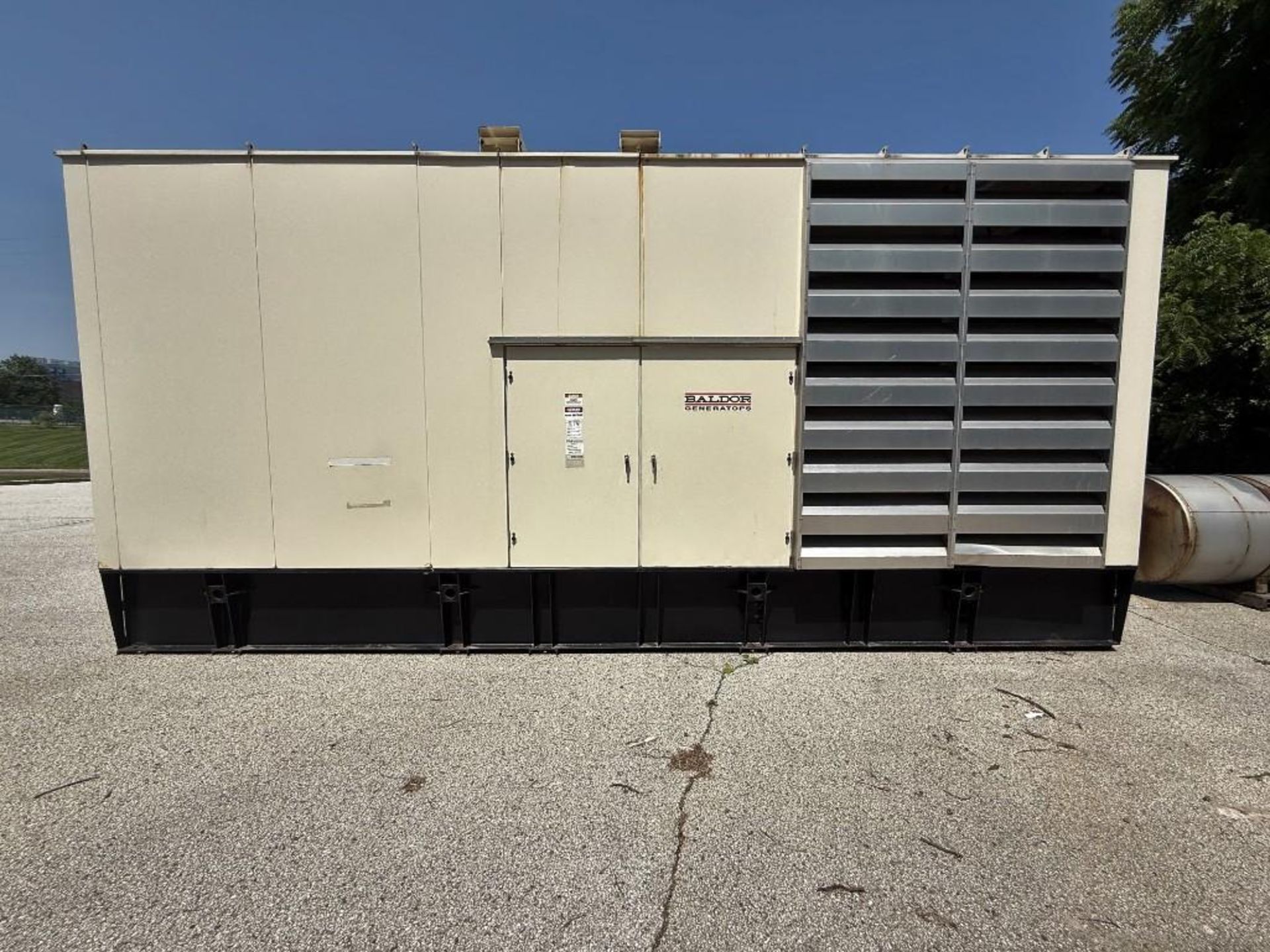 Baldor 1000KW Diesel Generator, Model IDLC1000-2M0646800, Serial ...