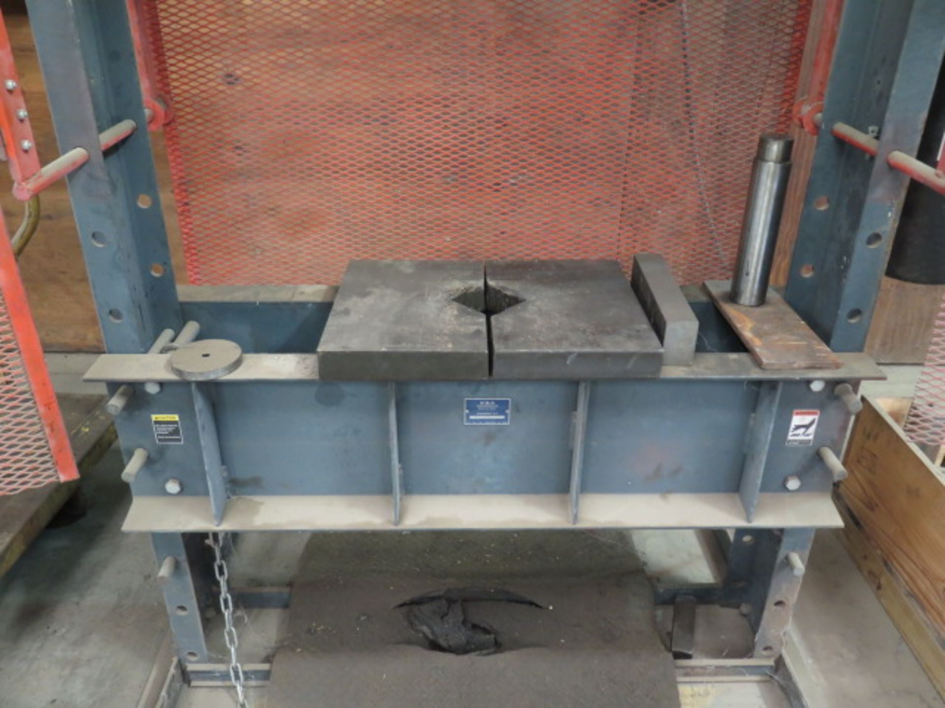 Dake mdl. 909250 25-Ton Electric/Hydraulic H-Frame Press (SOLD AS-IS ...