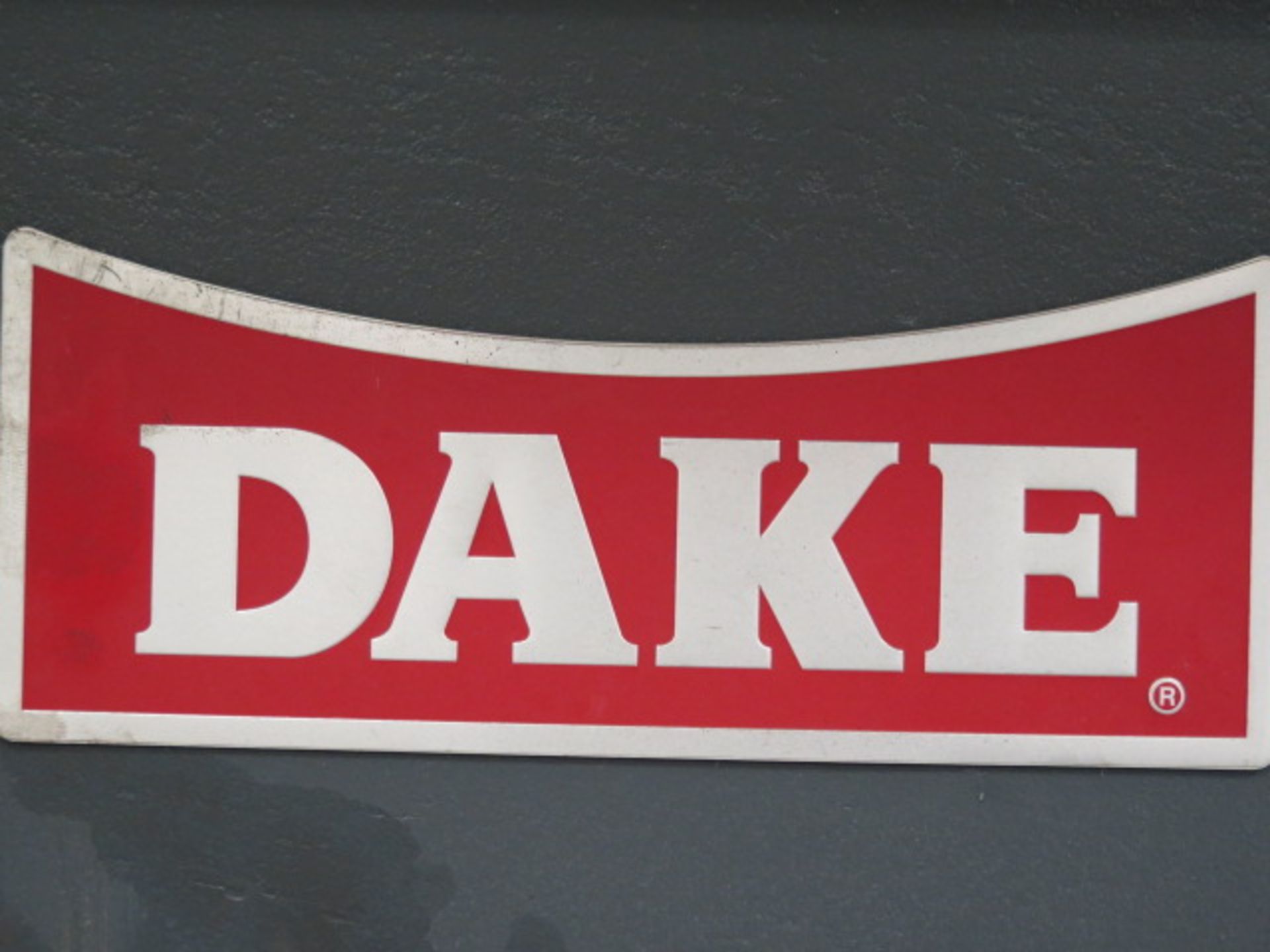 Dake mdl. 909250 25-Ton Electric/Hydraulic H-Frame Press (SOLD AS-IS ...