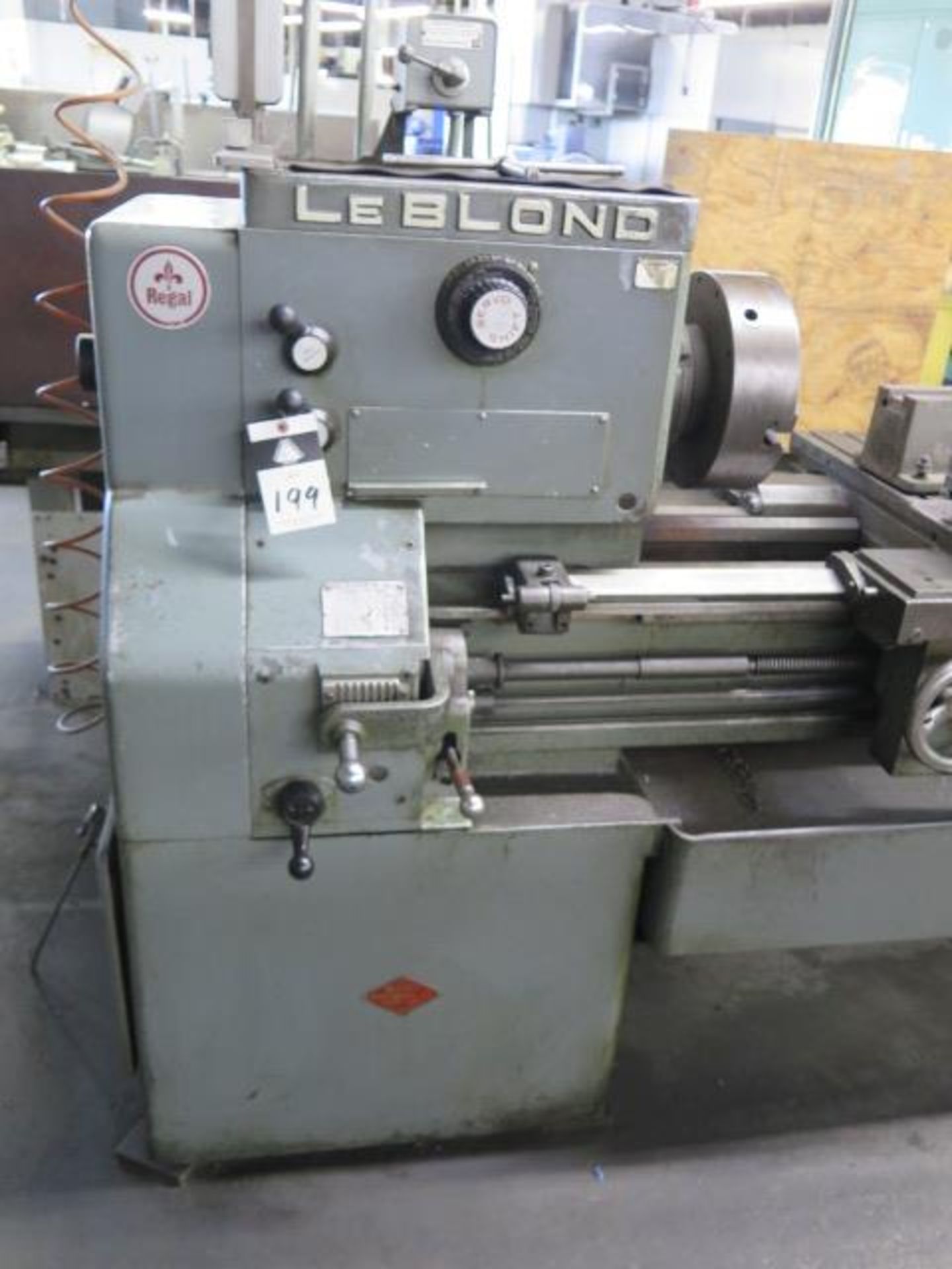 Leblond Regal 19" x 100" Geared Head Lathe w/ 20-1600 Servo Shift RPM ...