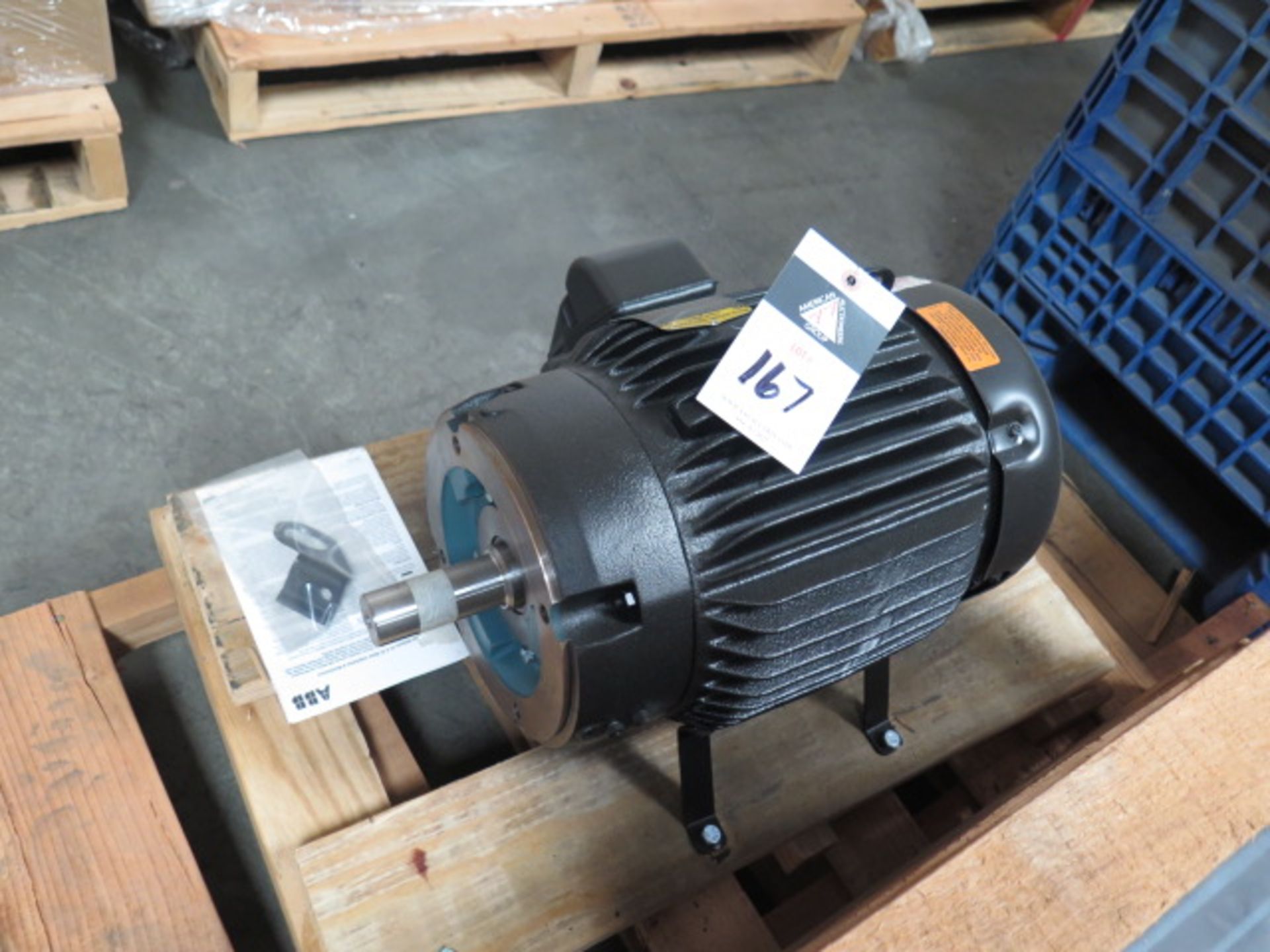 Baldor SuperE Motor 7.5HP 3PH (SOLD AS-IS - NO WARRANTY)
