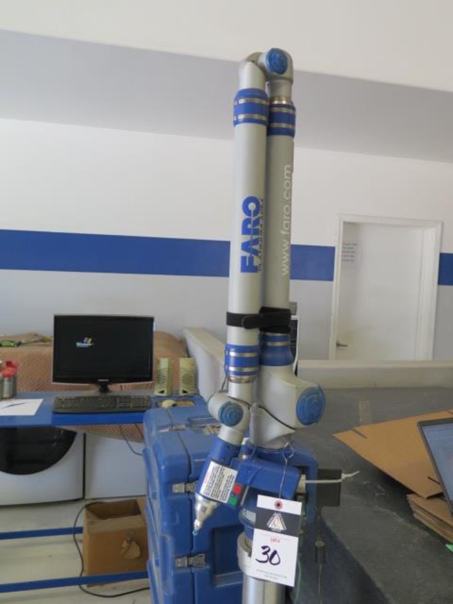 2009 Faro Platinum P08 Portable CMM Arm s/n P08-05-07-05948 w/ 0.030mm ...