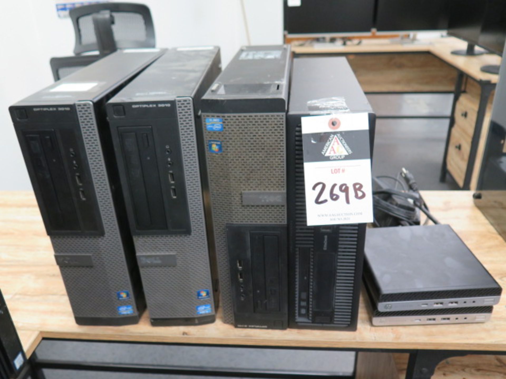 { Group of lots: 269A, 269B } Dell Computers (4 - NO HARD DRIVES) (SOLD ...
