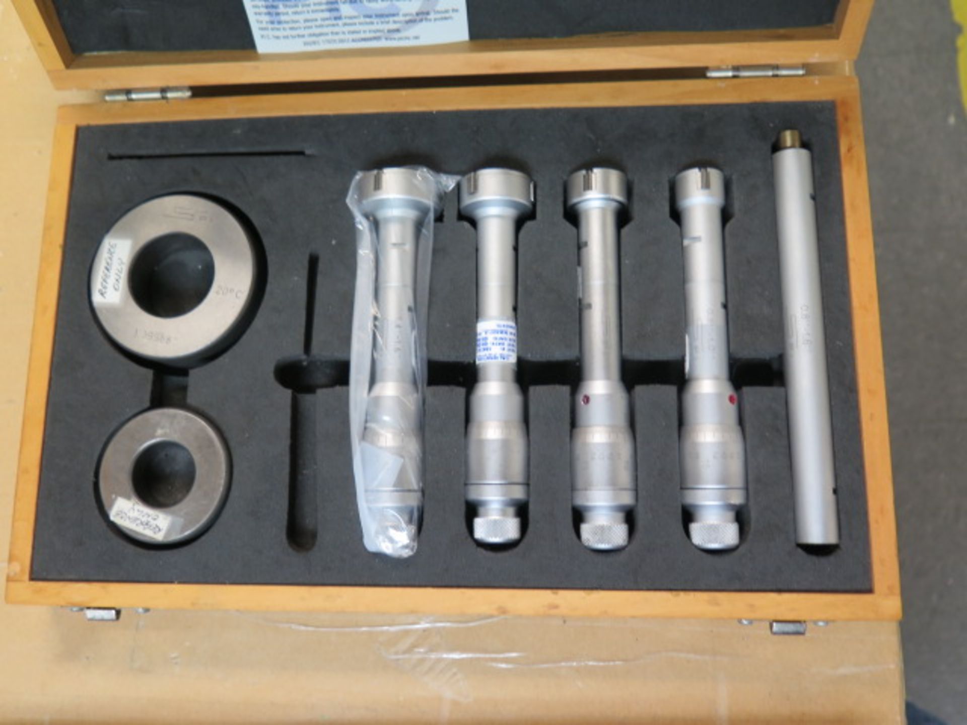 SPI 0.8"-1.6" Bore Mic Set (4 pcs) (SOLD AS-IS - NO WARRANTY)