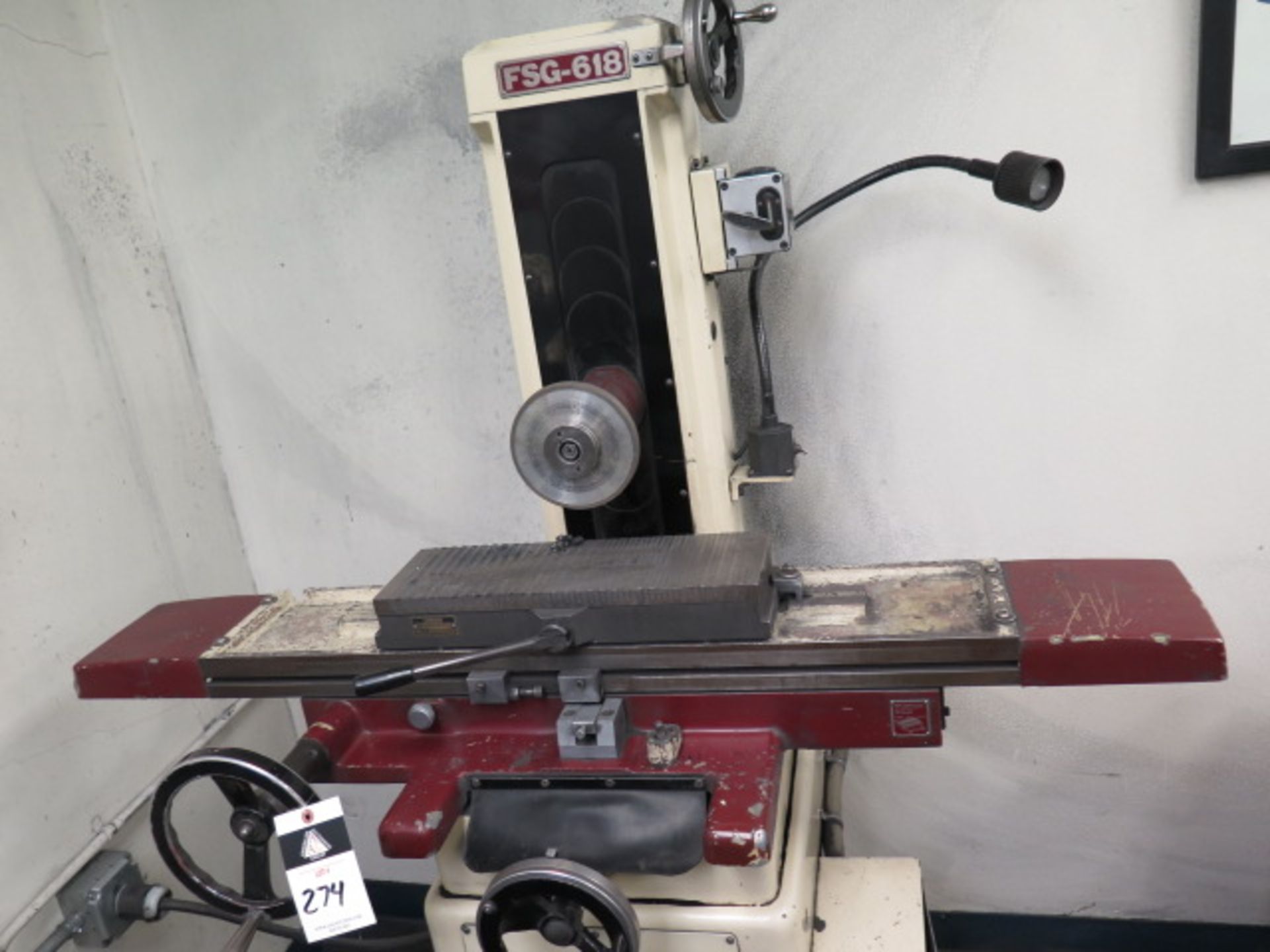 Falcon Chevalier FSG-618 6” x 18” Surface Grinder s/n A277R026 w ...