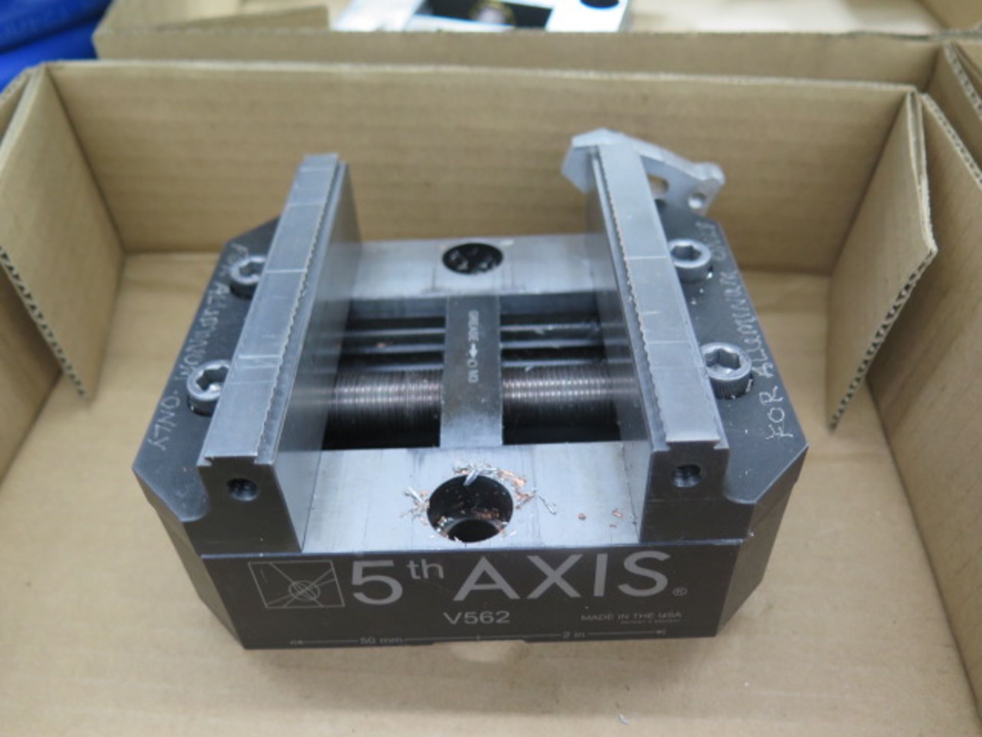 5th-Axis 5" Vises (2) (SOLD AS-IS - NO WARRANTY)