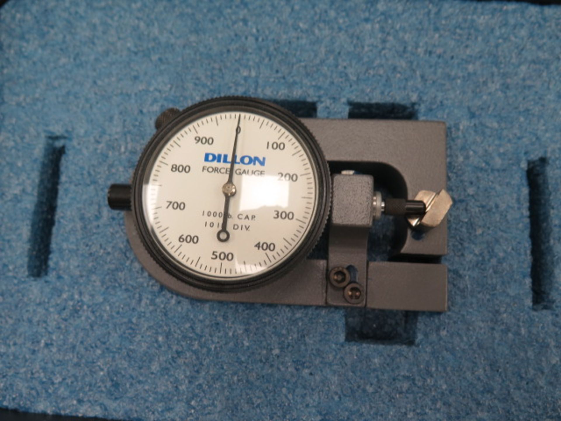 Dillon 1000 Lb Cap Dial Force Gage (SOLD AS-IS - NO WARRANTY)
