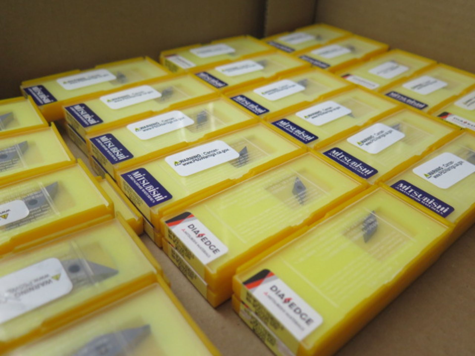 Mitsubishi Dia-Edge Diamond Inserts (SOLD AS-IS - NO WARRANTY)