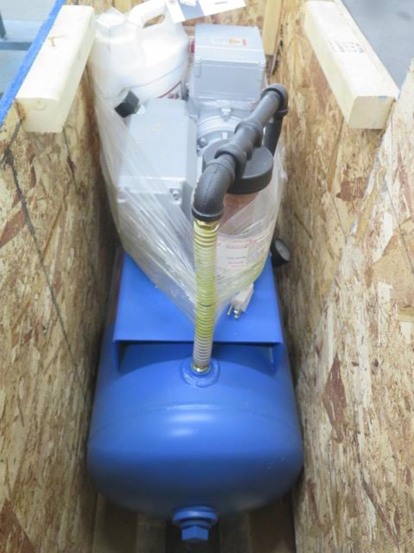 Vac-U-Lok mdl. SHDP-7 Vacuum Pump w/ Tank (SOLD AS-IS - NO WARRANTY)