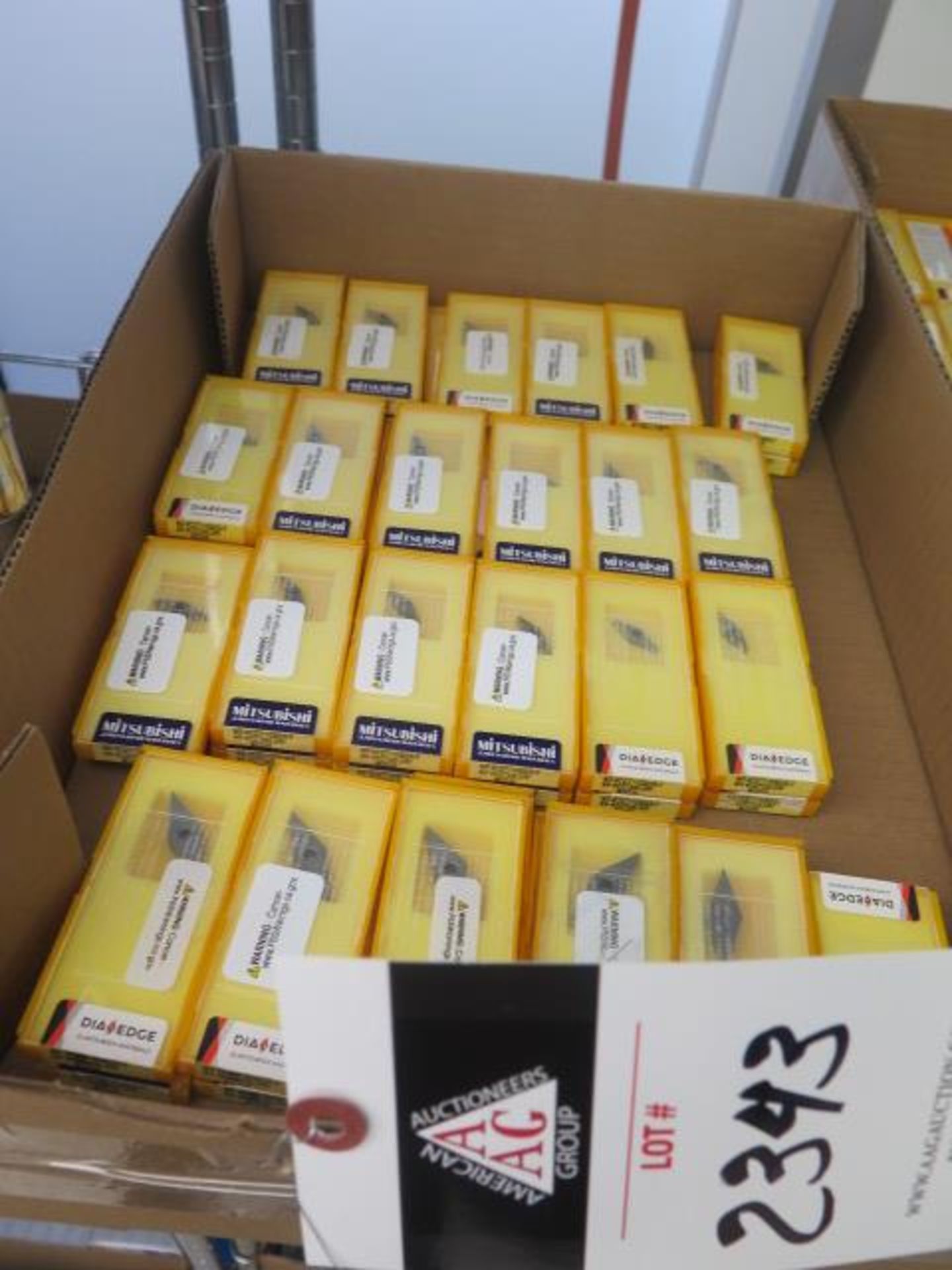 Mitsubishi Dia-Edge Diamond Inserts (SOLD AS-IS - NO WARRANTY)