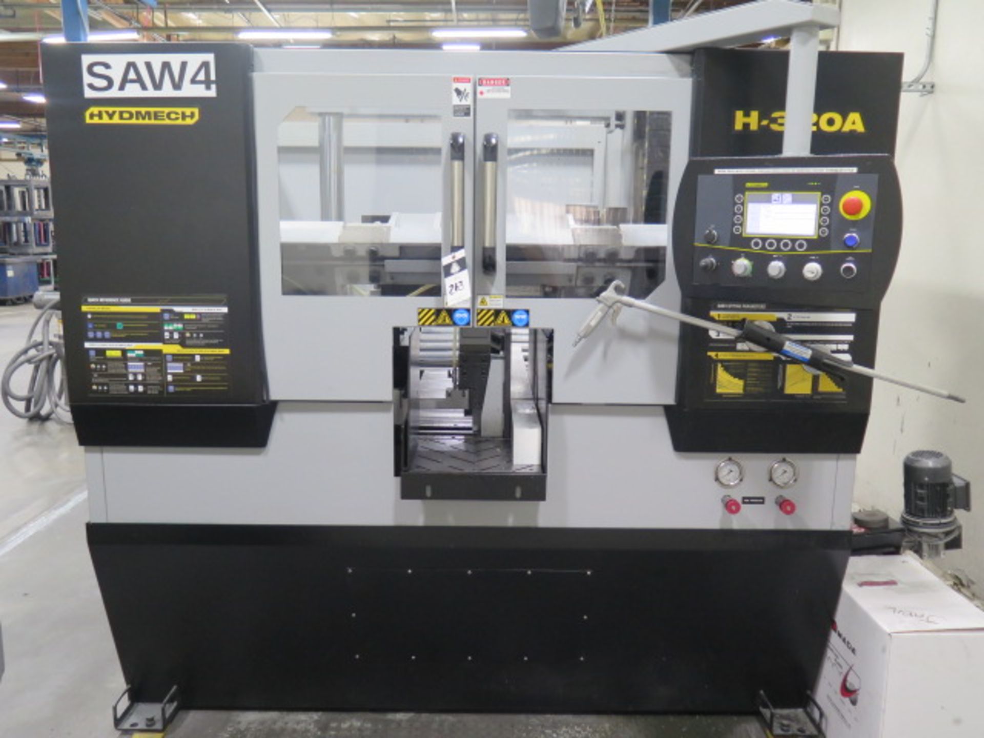 2022 Hyd-Mech H-320A CNC Band Saw s/n R0521005 w/ Hyd-Mech CNC Controls ...