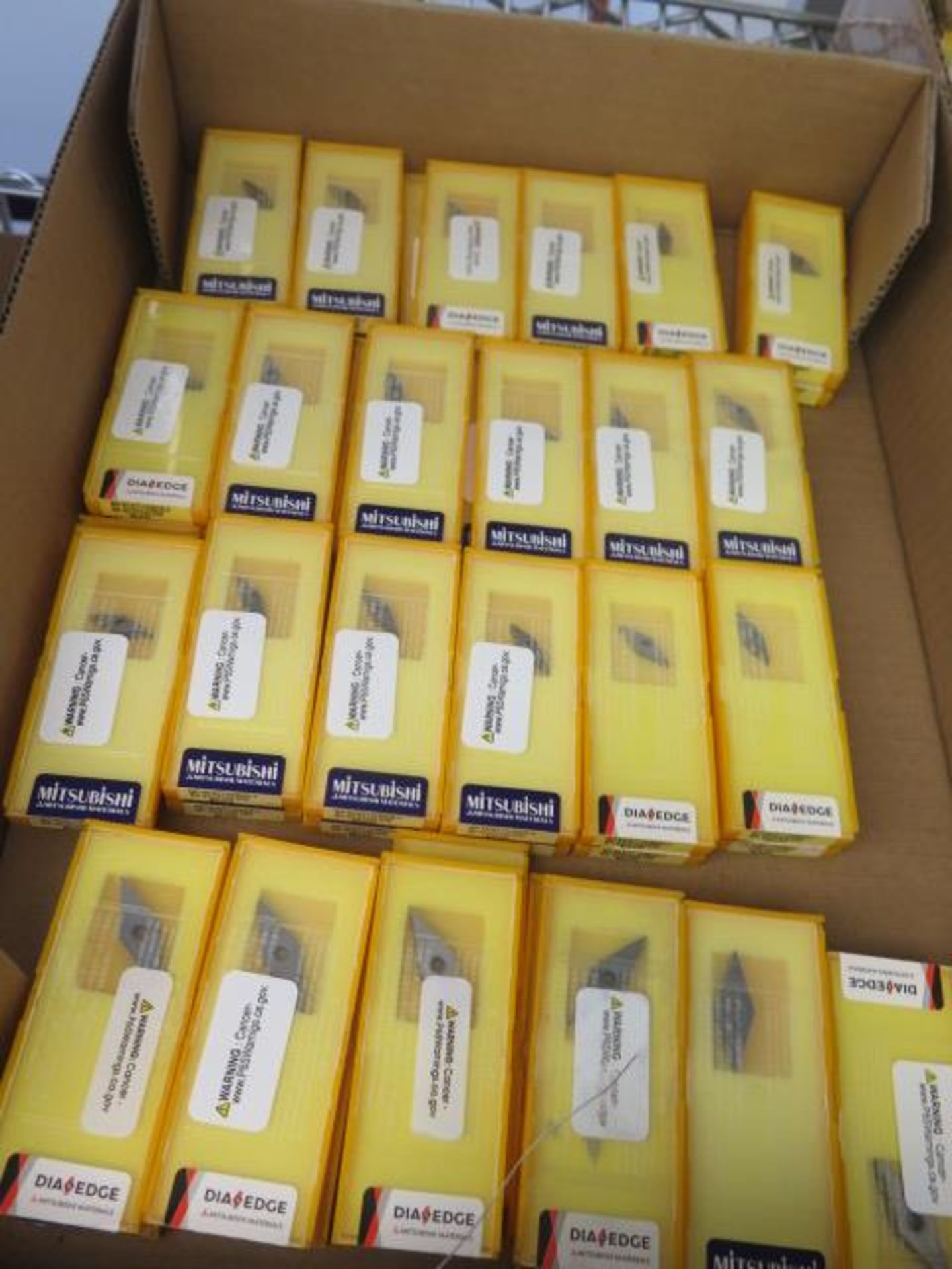 Mitsubishi Dia-Edge Diamond Inserts (SOLD AS-IS - NO WARRANTY)