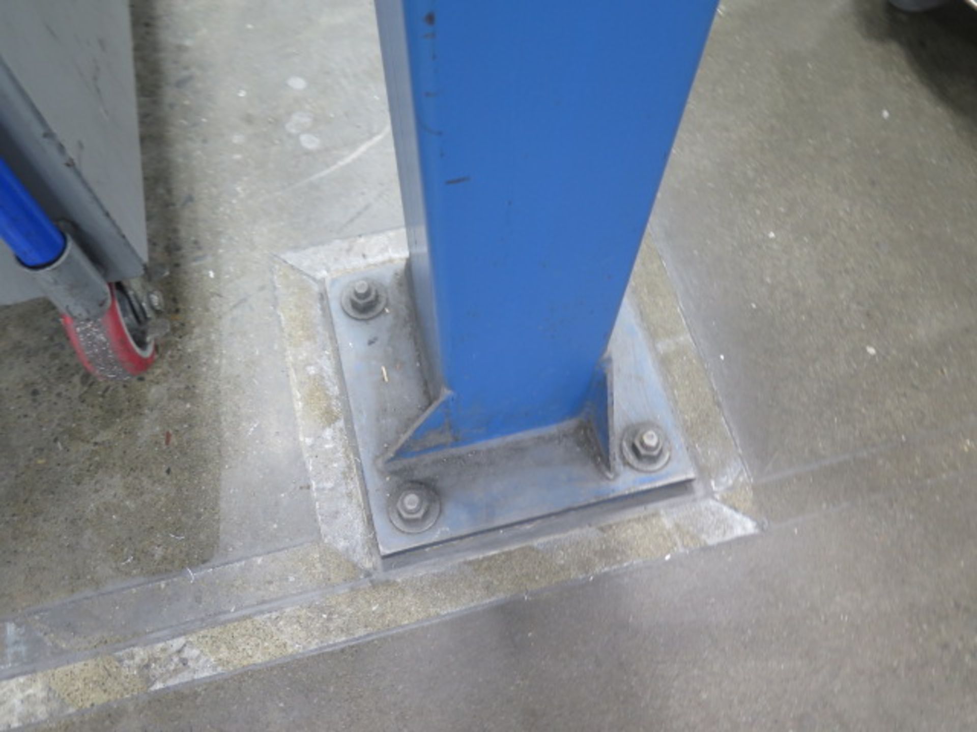 Gorbel 4000 Lb Cap 4-Post - Floor Mounted Bridge Crane w/ Demag ...