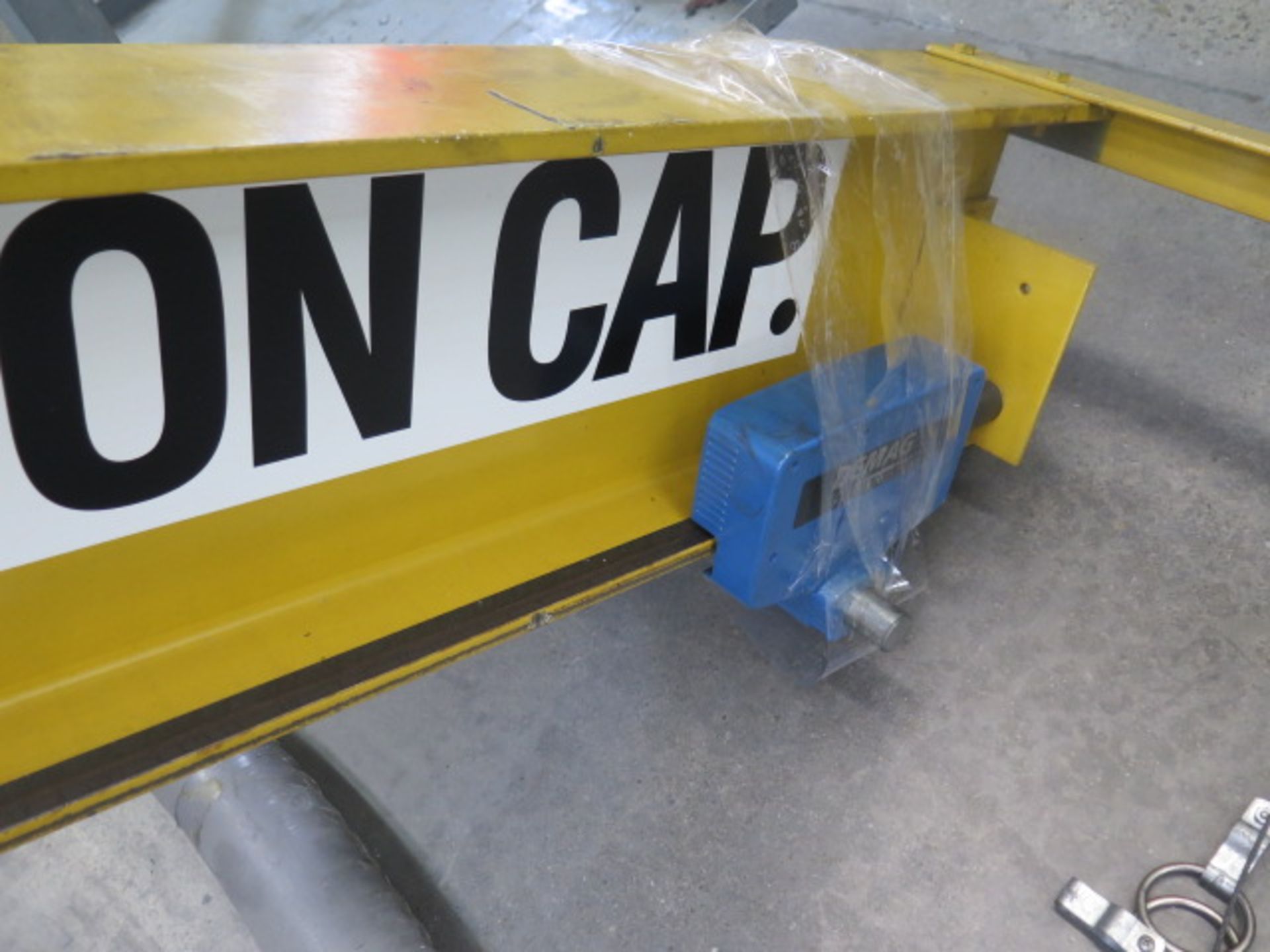 1 Ton Cap Floor-Mounted Jib w/ Demag Electric Hoist (SOLD AS-IS - NO ...